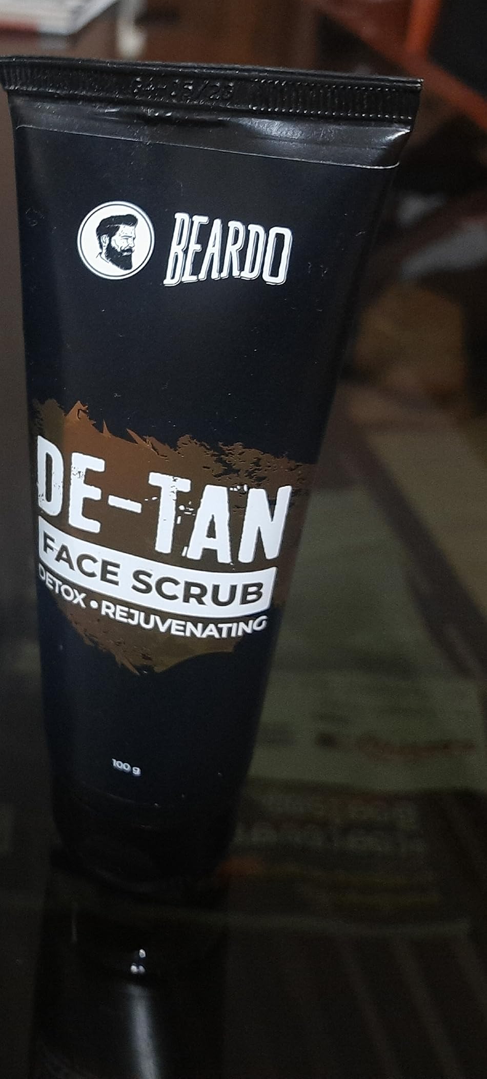 Buy BEARDO De-Tan Face scrub for Men, 50g | Blackhead & Tan Removal ...