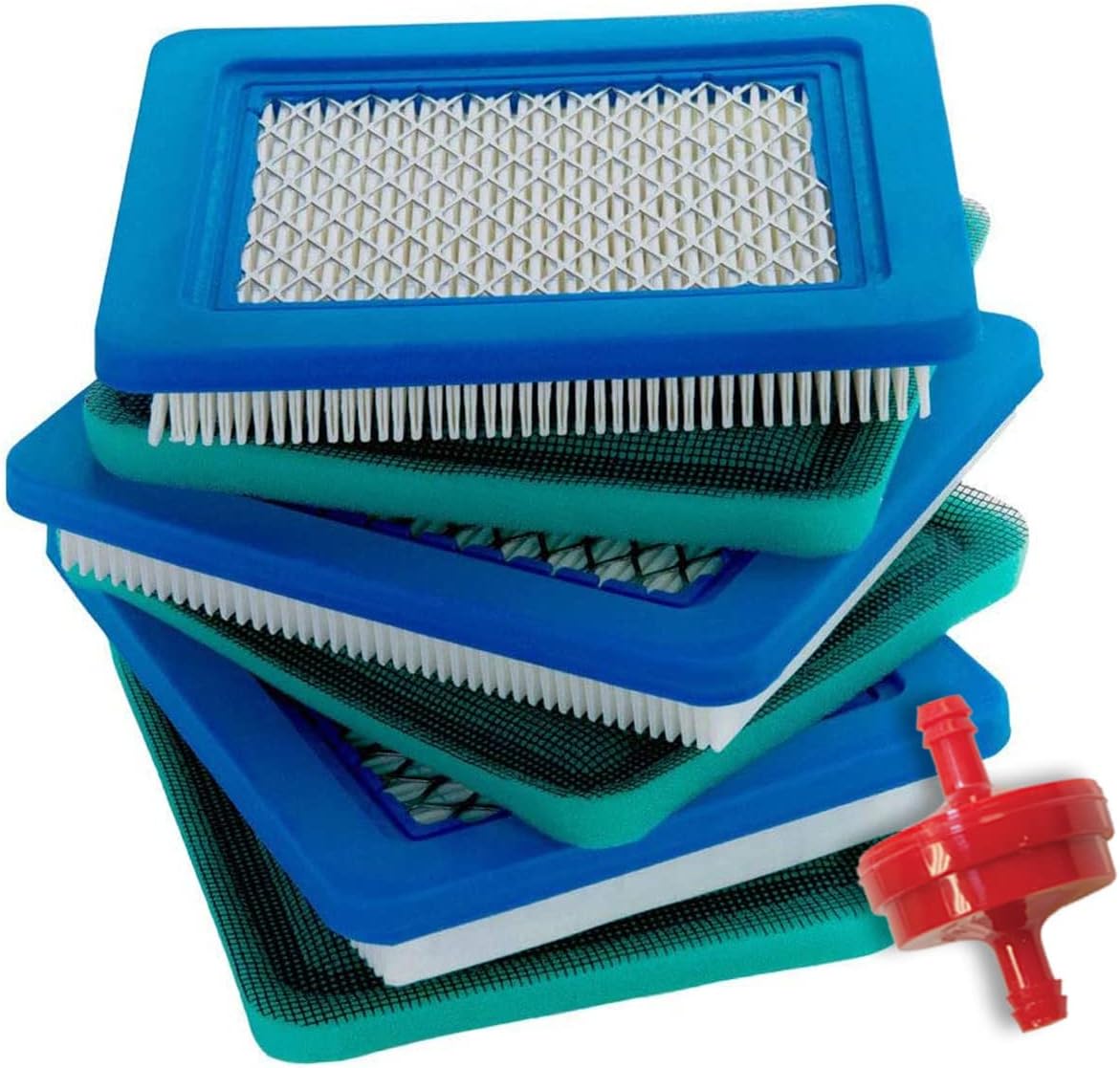 Briggs and Stratton Genuine 491588S Air Filter Cartridge : Amazon.co.uk ...