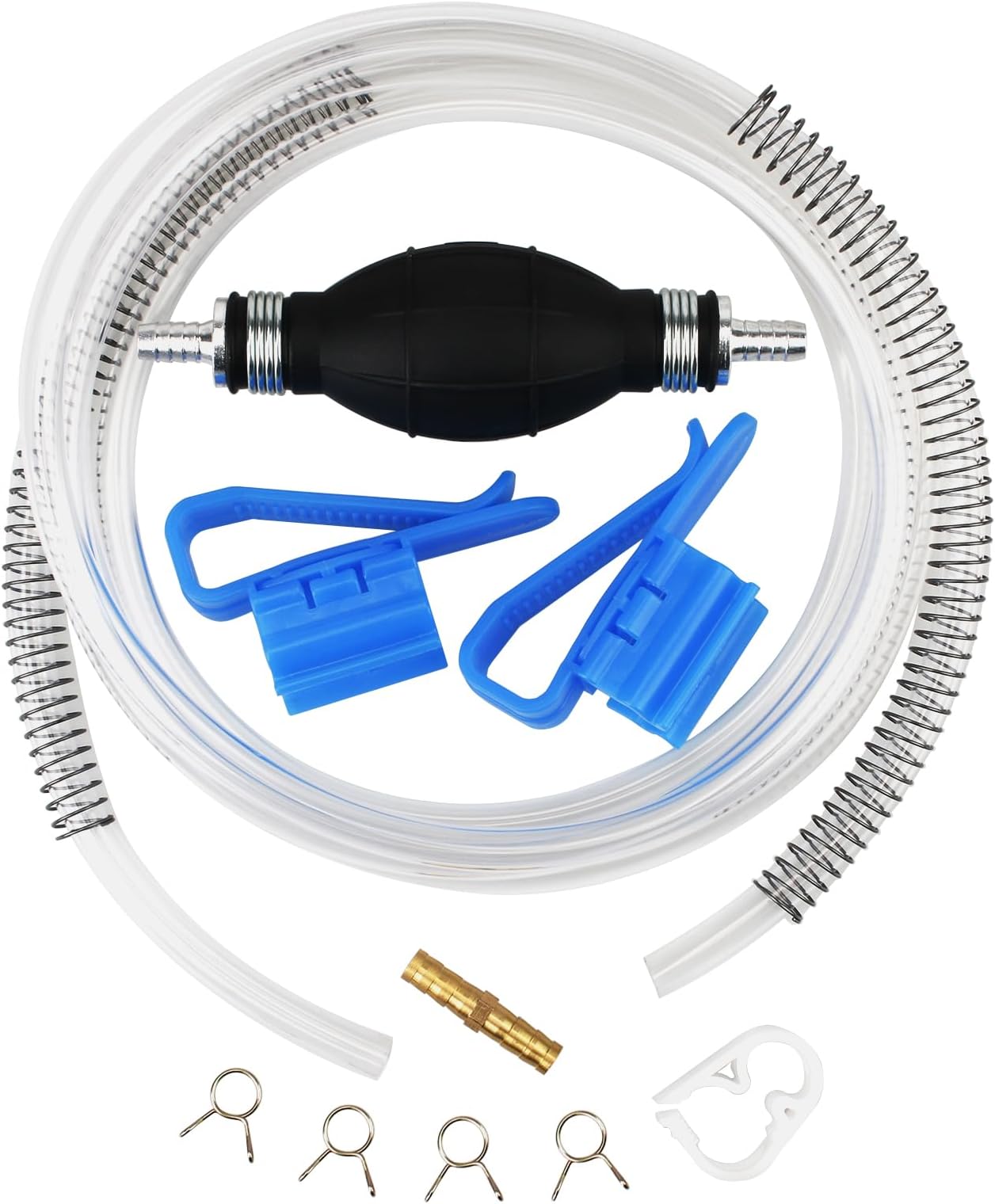 Amazon.com: KATUMO Gasoline Siphon Hose, Gas Oil Water Fuel Transfer ...