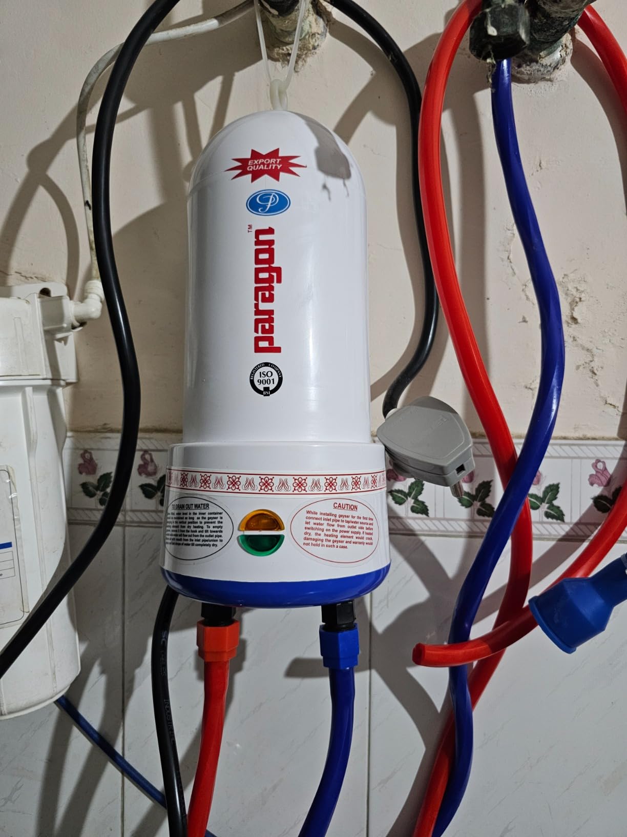 Buy Paragon Portable Automatic Instant Water Heater/Geyser – 2.5 Litre ...