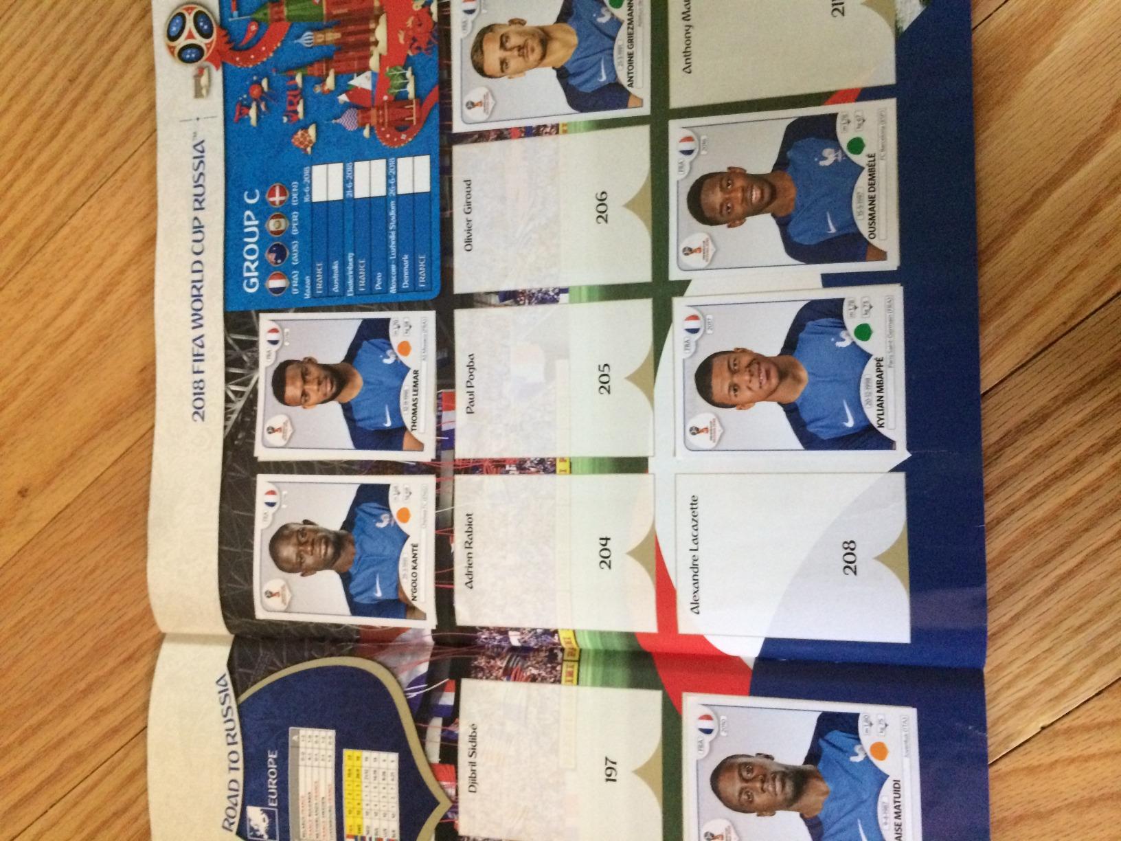 Amazon.com: 2018 Panini Russia FIFA World Cup Soccer Sticker Bundle ...