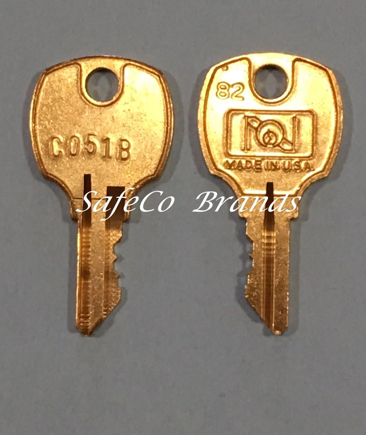 Sentry File Fire Box Safe Key Code Series C051B thru C100B 2-Keys by ...