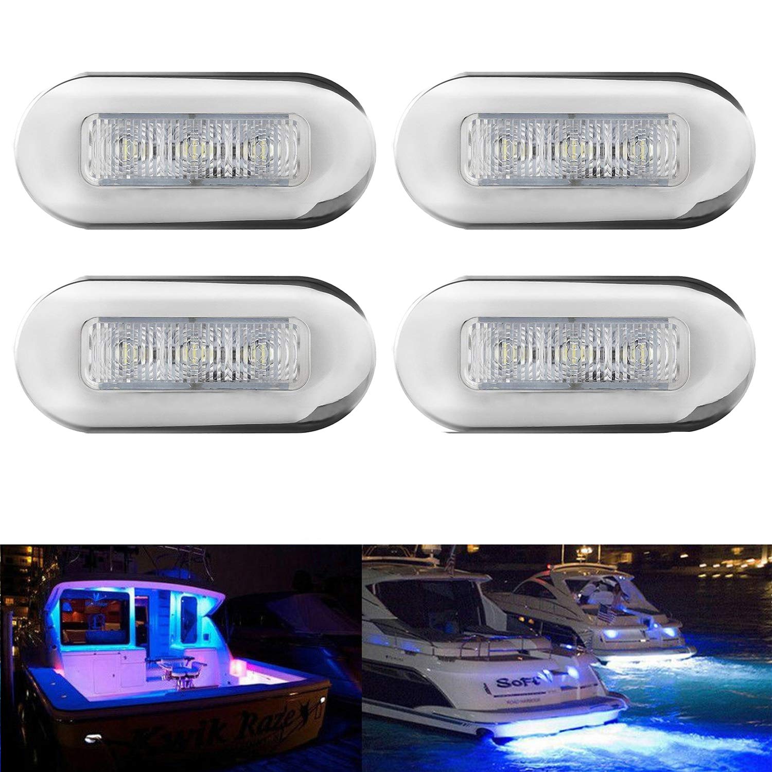 Boat Courtesy Lights Marine Boat Lights, Utility Led Interior Lights ...