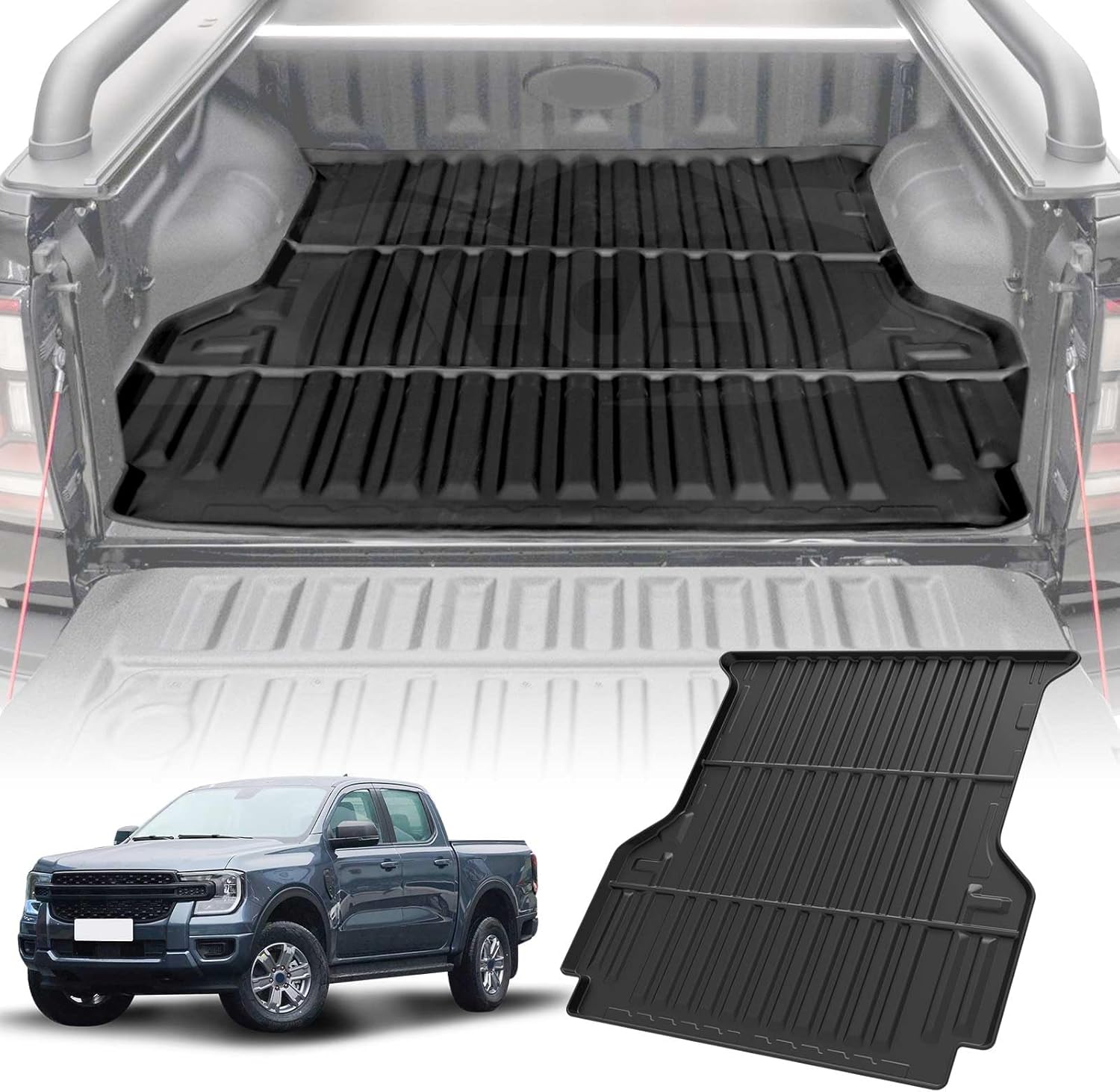 X-CAR Tub Liner for Ford Next-Gen Ranger Raptor RA 2022-2025 Heavy Duty ...
