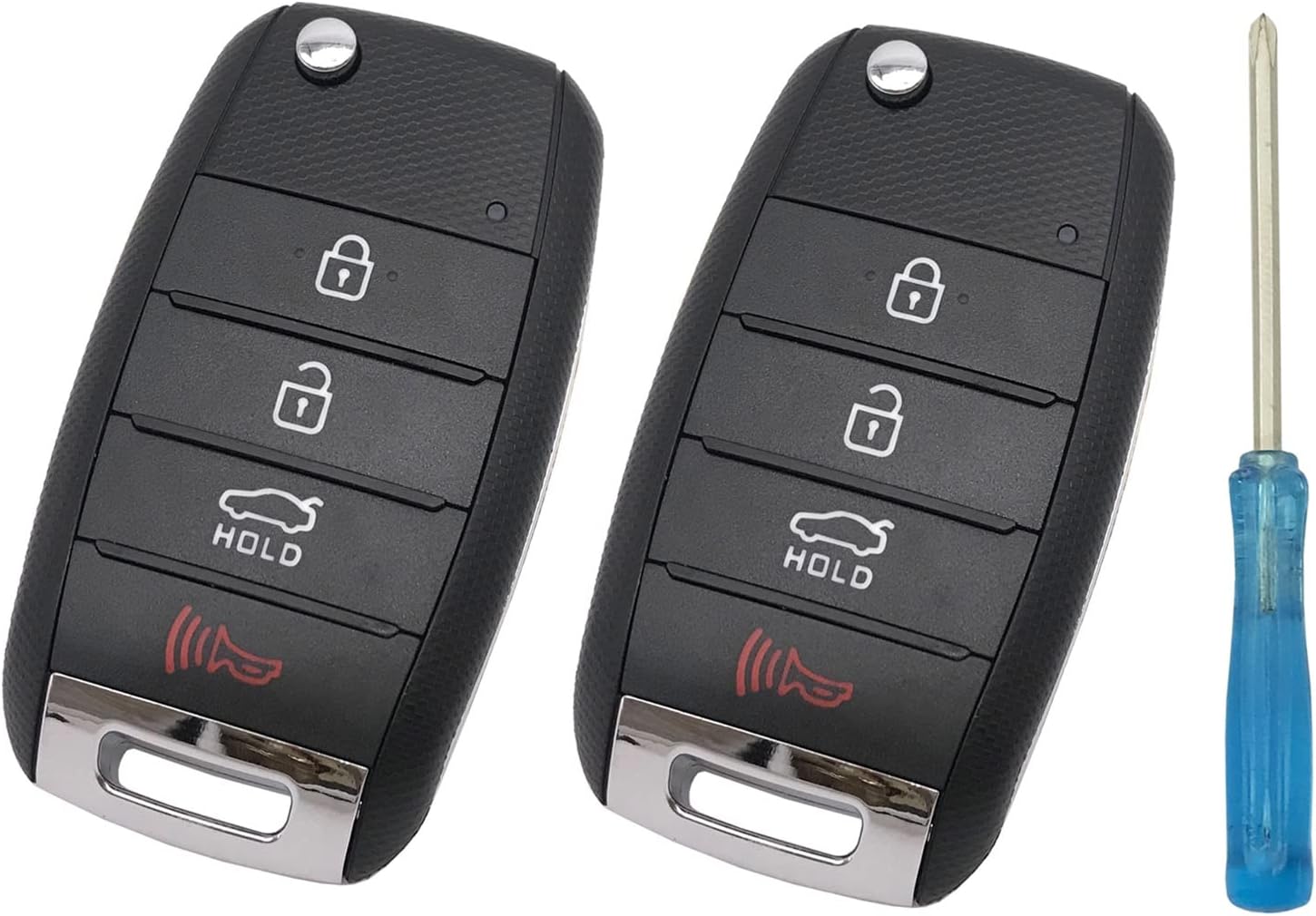 Amazon.com: vurbemes Key Fob Case Replacement Key Fob Cover fit for Kia ...