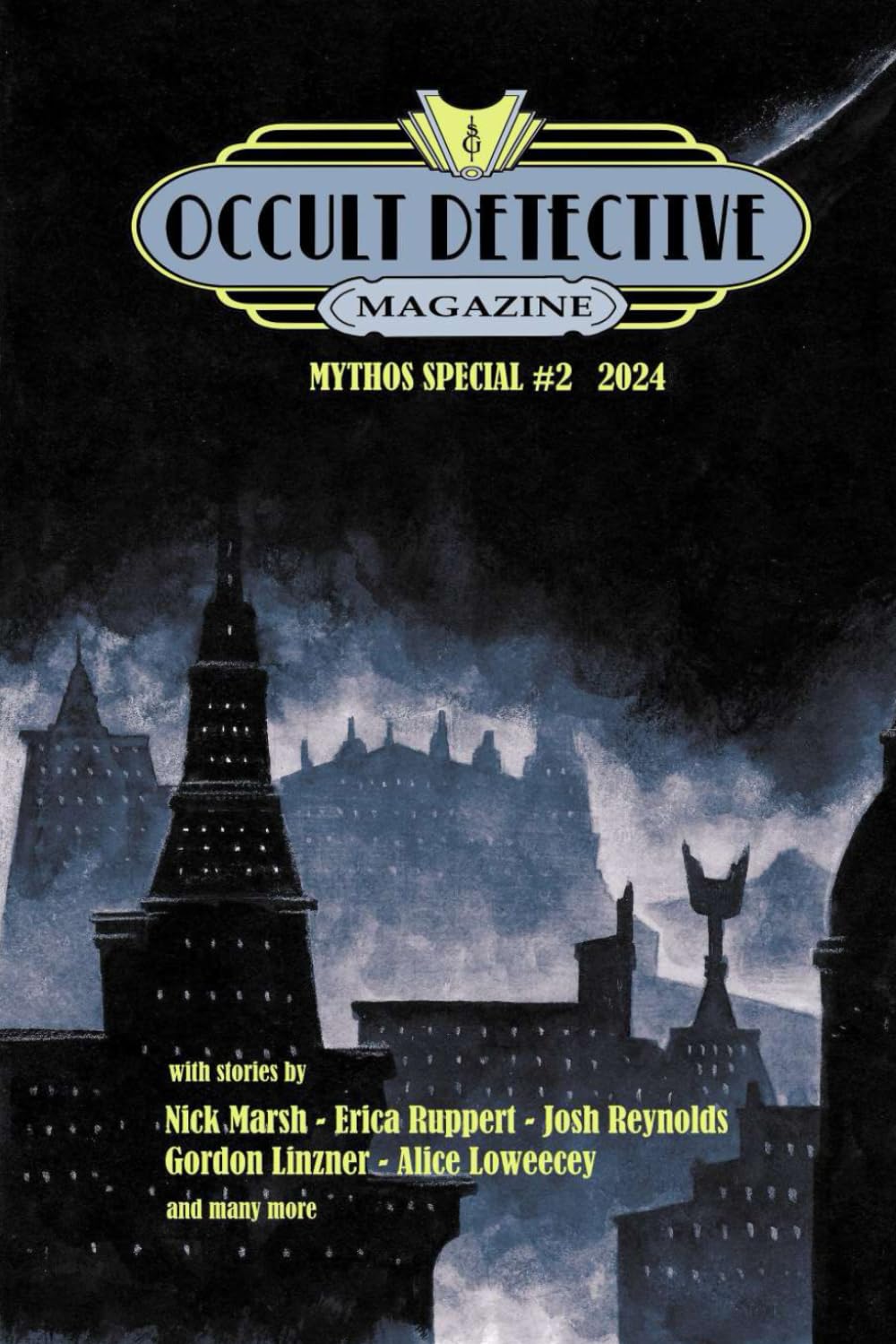 Occult Detective Magazine Mythos Special #2: Grant, John Linwood, Marsh ...