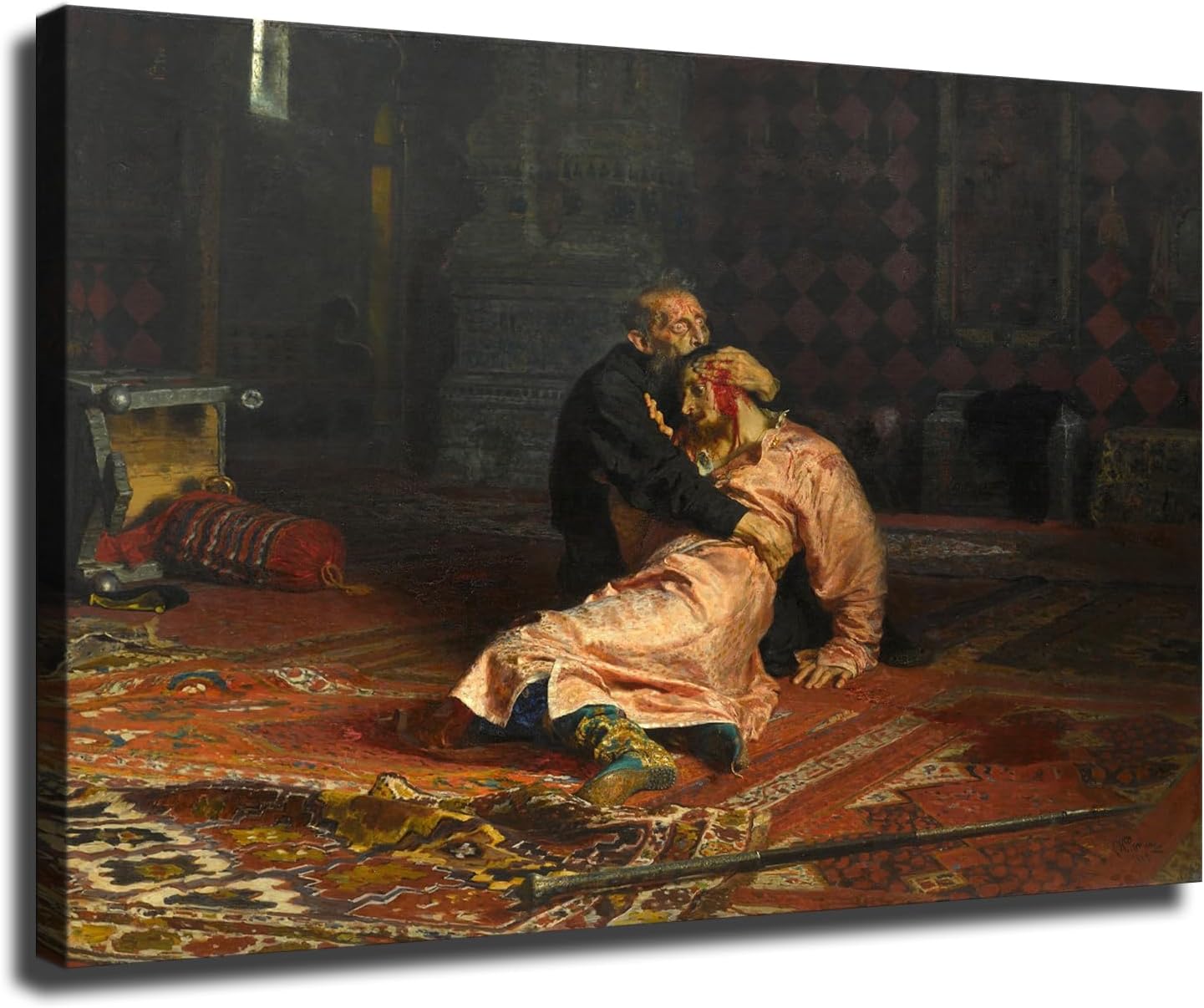 Amazon.com: Ivan The Terrible and His Son Ivan By Ilya Repin Poster ...
