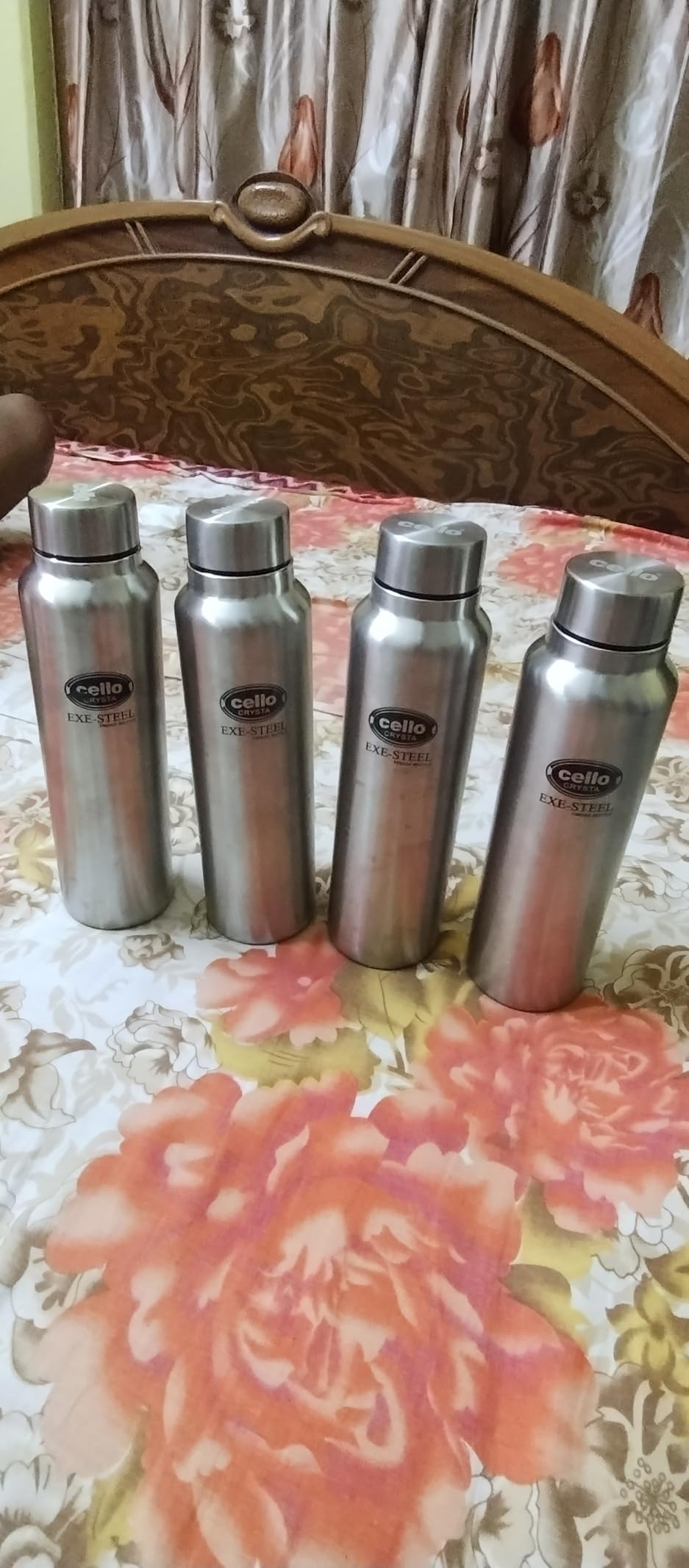 Cello Crysta Stainless Steel Bottle | Tough & Trendy | Lid is Sealed by ...