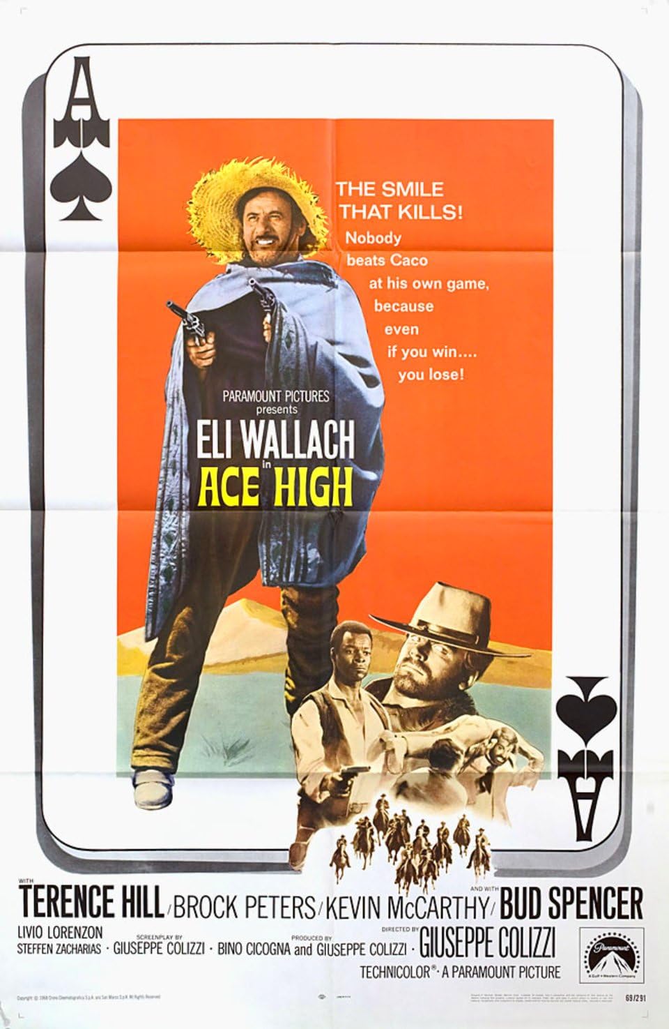 Ace High 1968 U.S. One Sheet Poster at Amazon's Entertainment ...