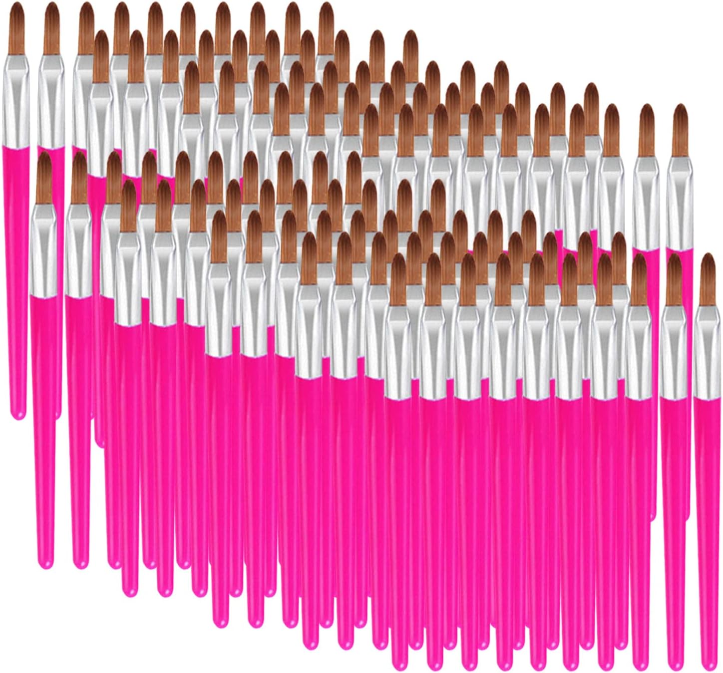 Amazon.com: Yaomiao 120 Pcs Disposable Lip Brushes Small Lip ...