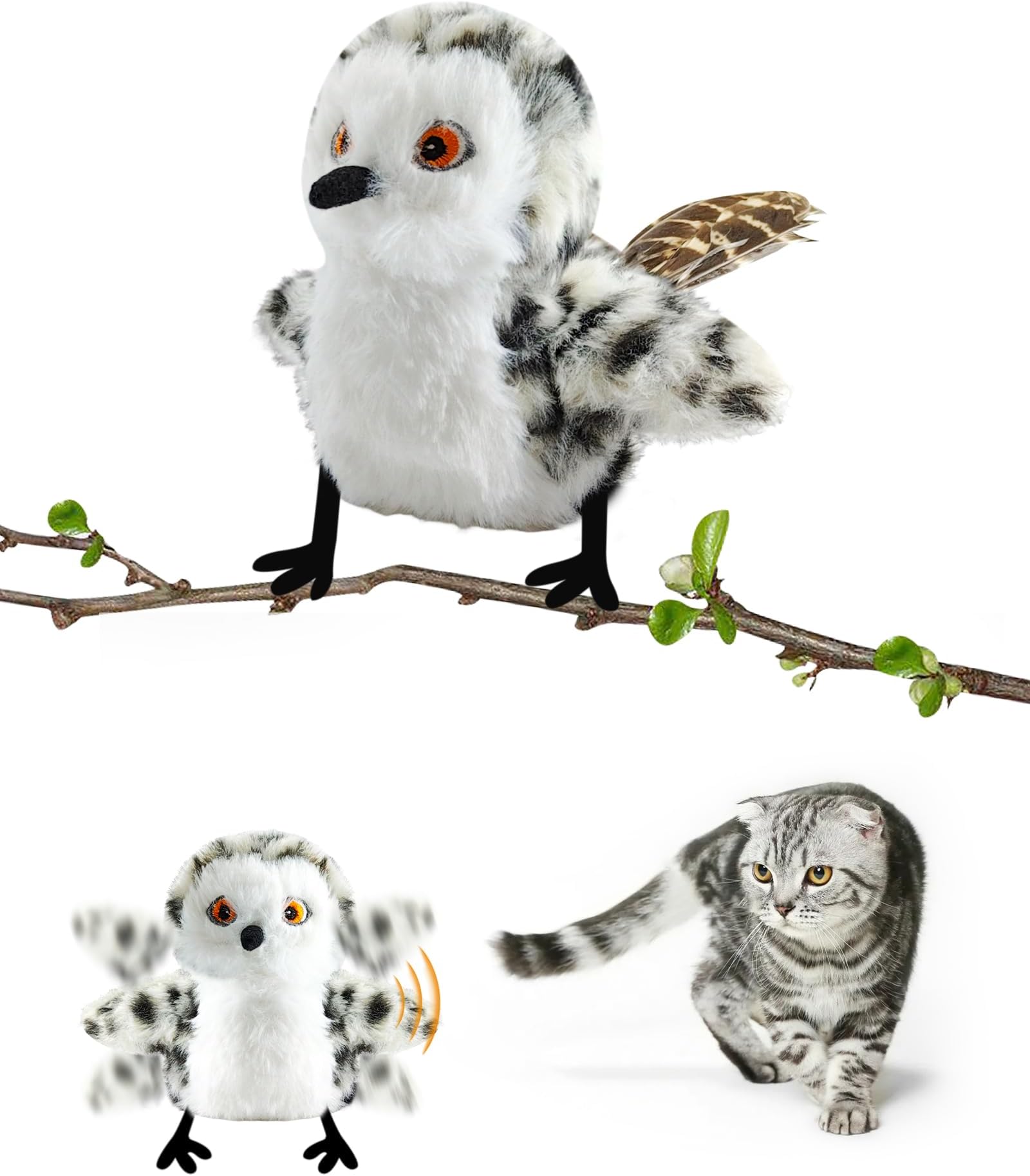 Amazon.com : Chic Threads Interactive Cat Toys for Indoor Cats ...