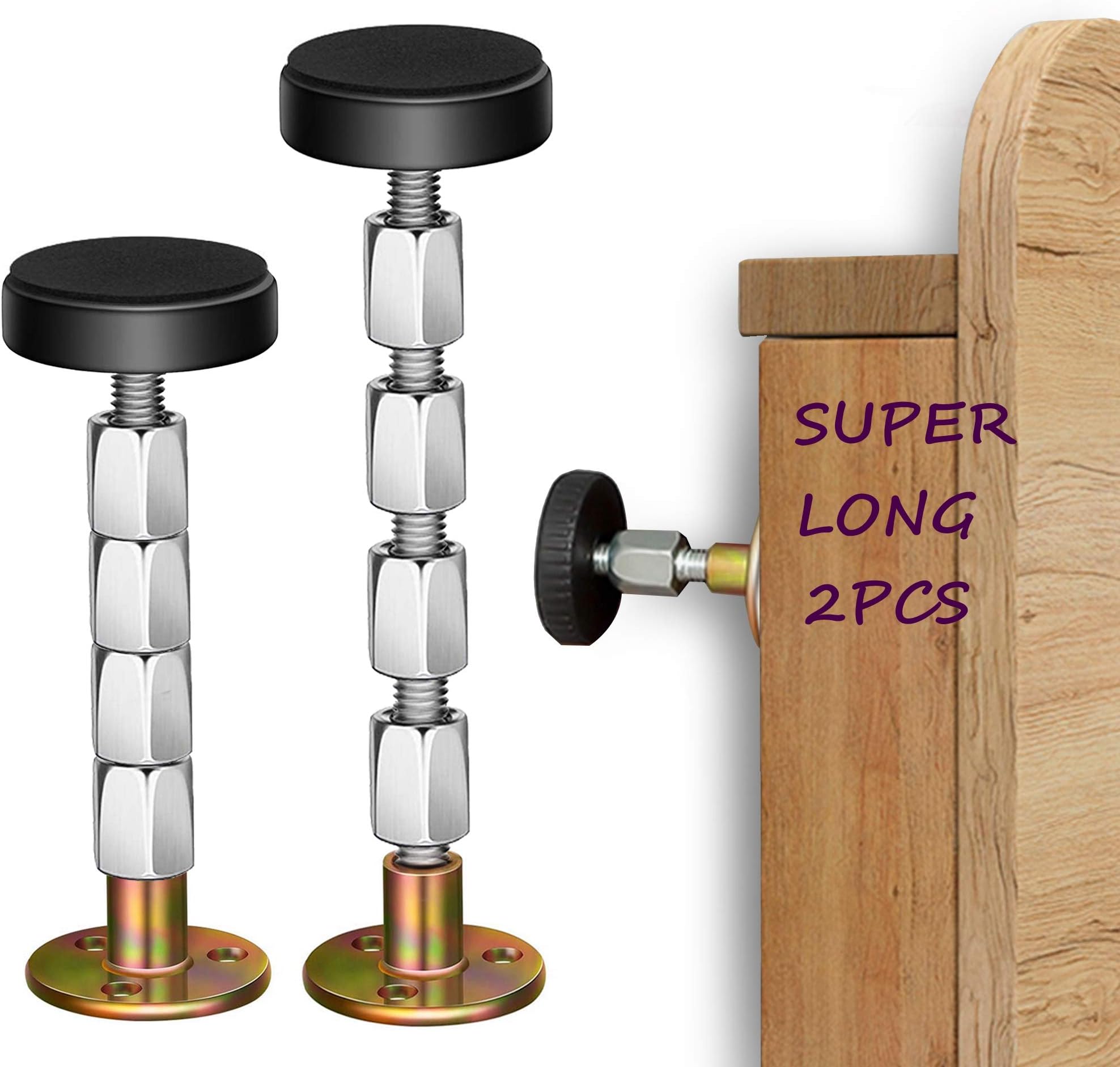 Amazon.com: Krisler Adjustable Threaded Bed Frame Anti-Shake Tool ...