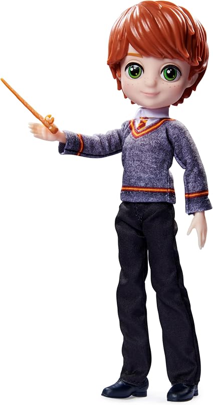 Amazon.com: Wizarding World Harry Potter, 8-inch Ron Weasley Doll, Kids ...