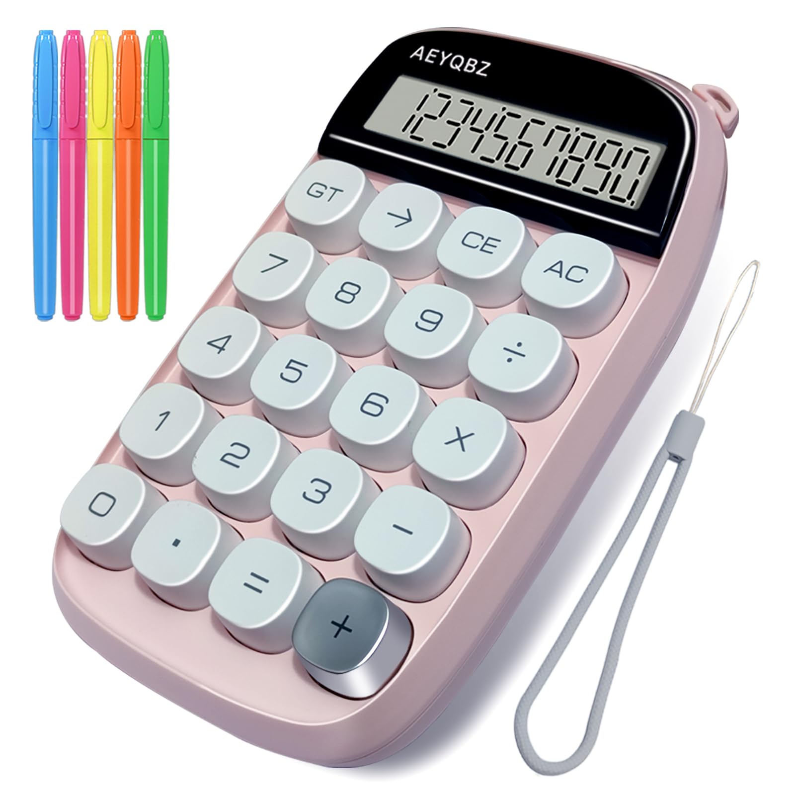 Amazon.com : Cute Small Calculator with Large Display and Big Buttons ...