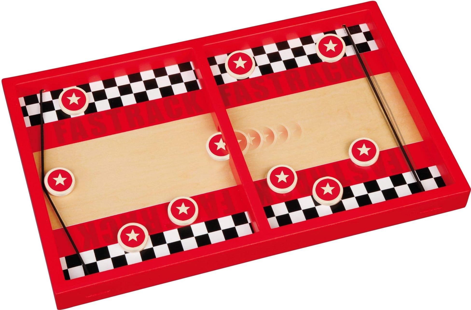 Large Sling Puck Game, Foosball Winner Board Game, Wooden Hockey Table ...