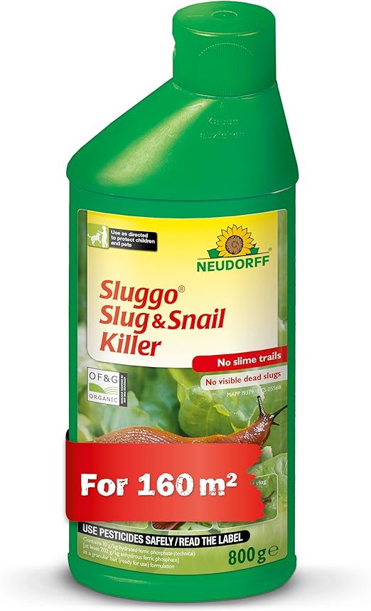 Neudorff Sluggo Slug & Snail Killer – Effective slug control against ...