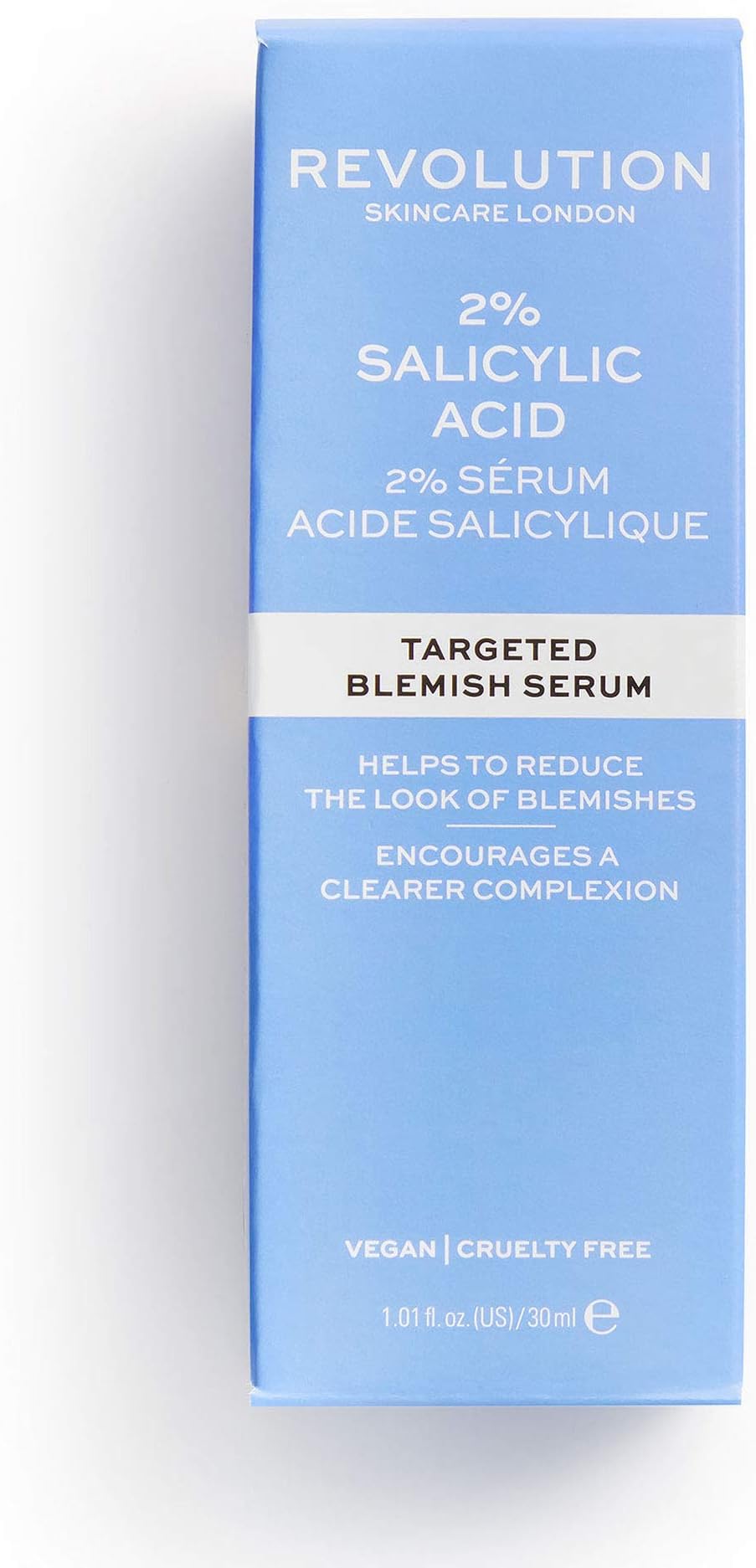 Amazon.com: Revolution Skincare 2% Salicylic Acid BHA Anti Blemish ...