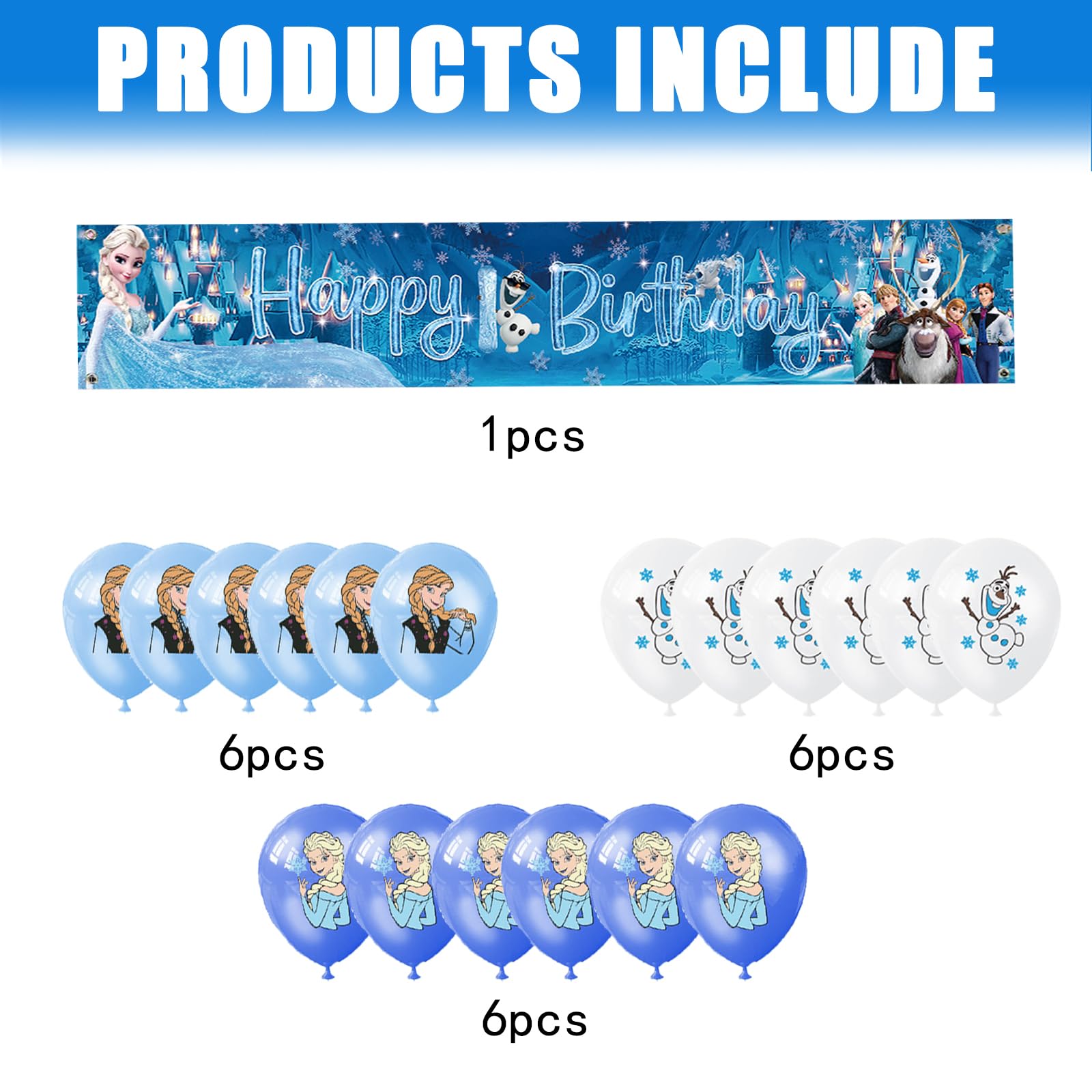Birthday Banner Printable Frozen