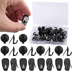 Amazon.com: NQEUEPN 20pcs Cubicle Hooks, Metal Cubicle Clips for Fabric ...