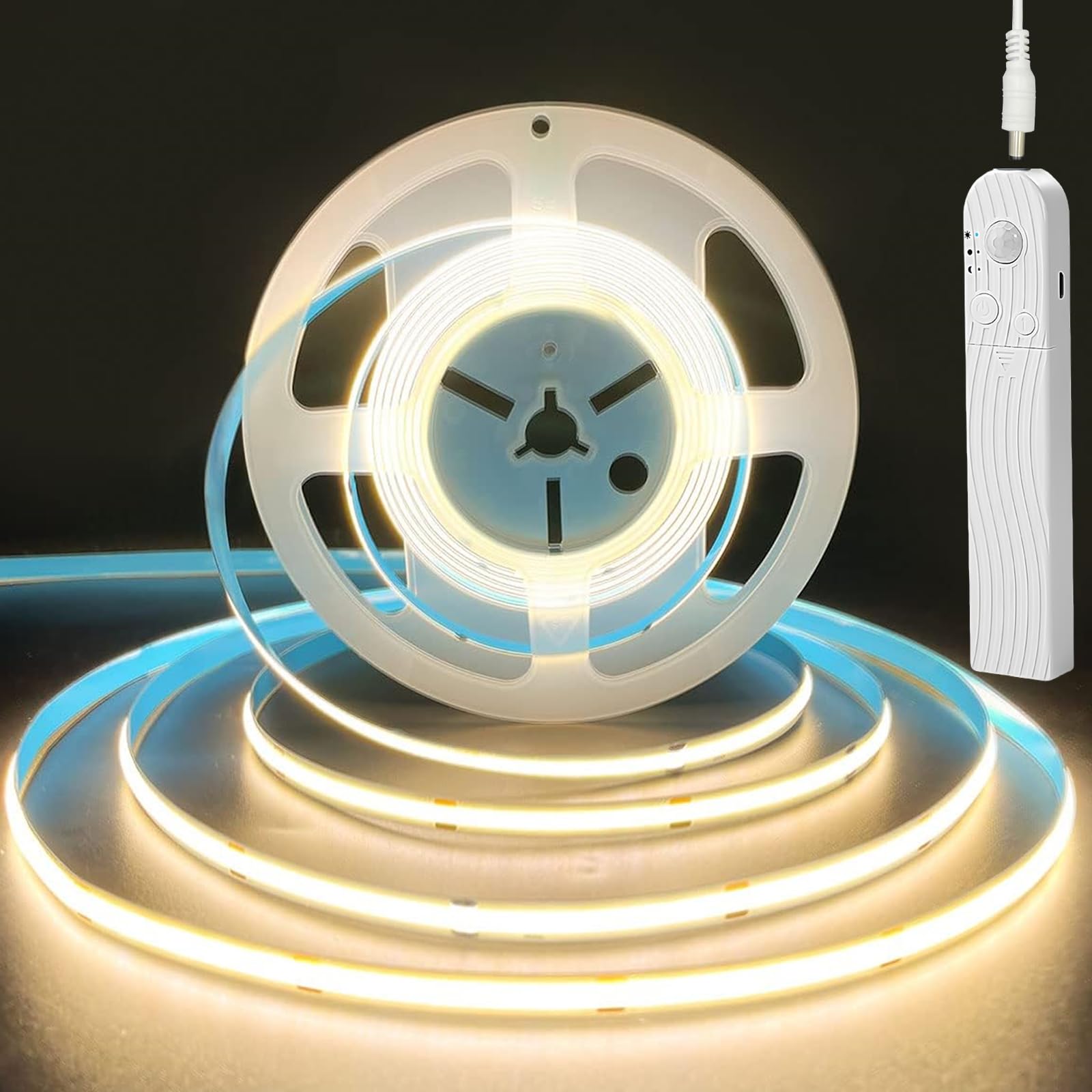 Amazon.com: Clearhill 5V Motion Sensor Dimmable USB Rechargeable COB ...