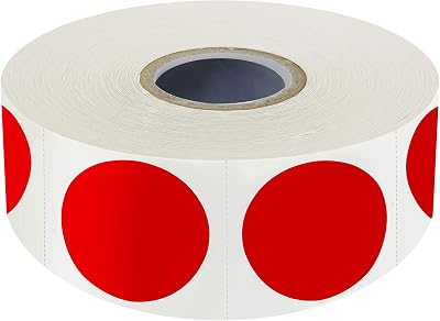 1500 PCS Red Round Color Coding Circle Dots Nepal | Ubuy