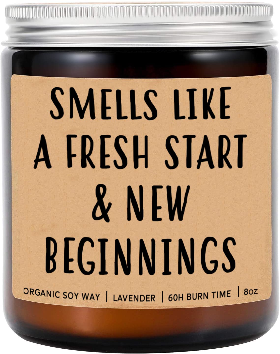 Amazon.com: Smells Like A Fresh Start & New Beginnings Candle - New ...