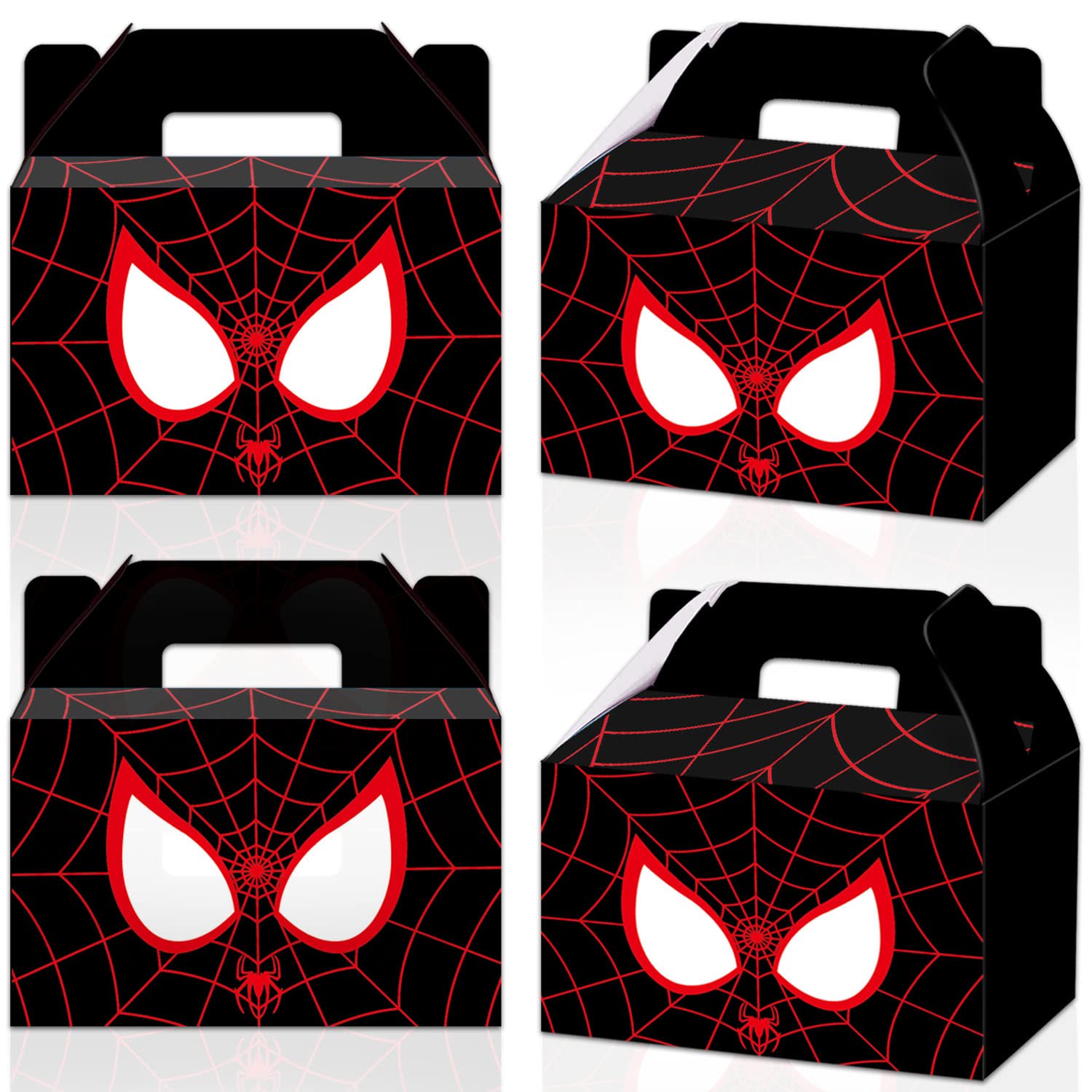 Spider Man Birthday Party Goody Boxes Spiderman Party Favor
