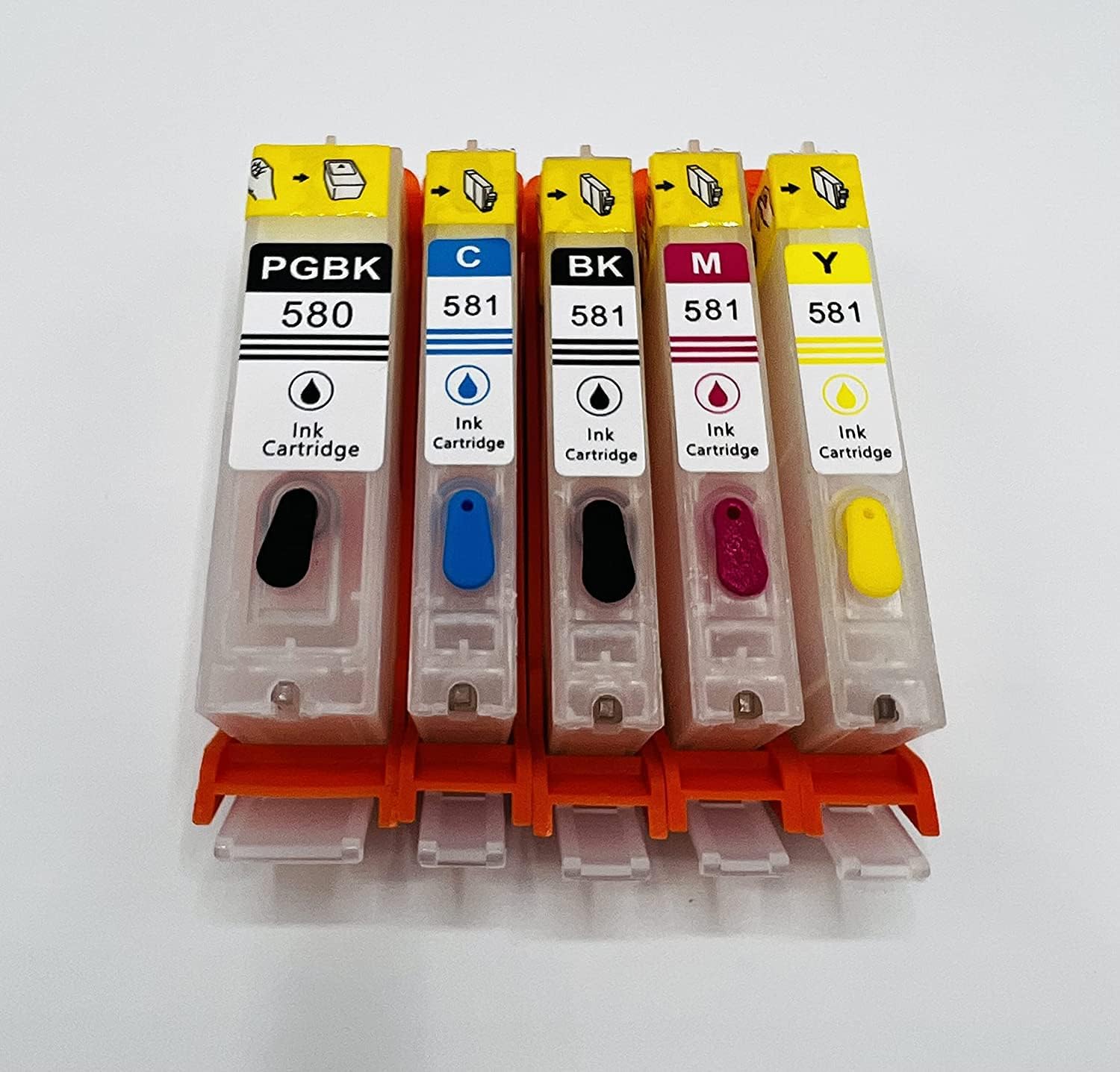 EPS Edible Ink Refill Bottles - 4 x 100ml Edible Ink Set in Black, Cyan ...