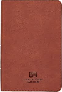 Amazon.com: Personalized CSB Thinline CSB Reference Bible Faux Leather ...