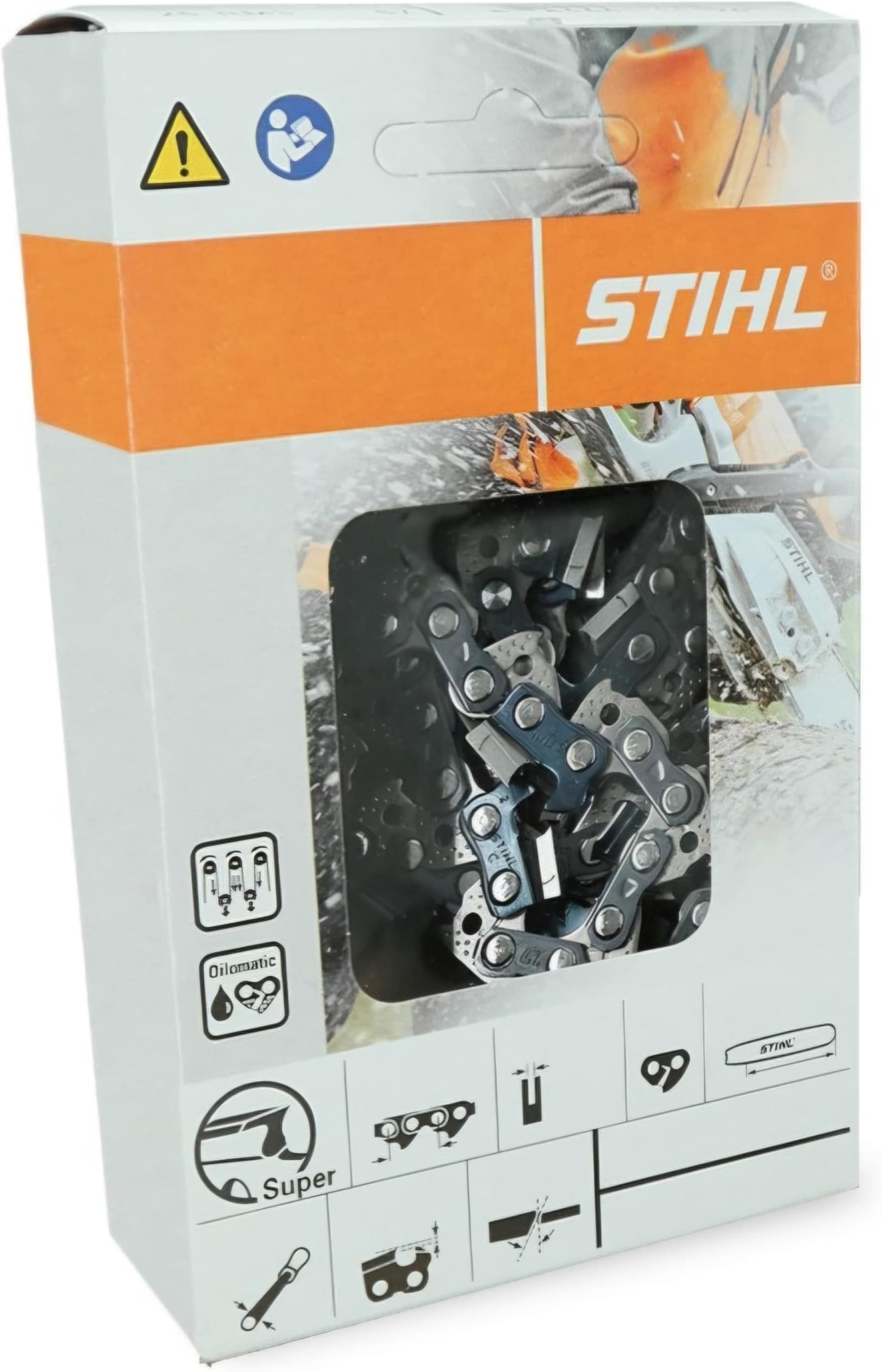 Amazon.com: Genuine OEM 18" Chainsaw Chain 0.325" Pitch, 0.050" Gauge ...