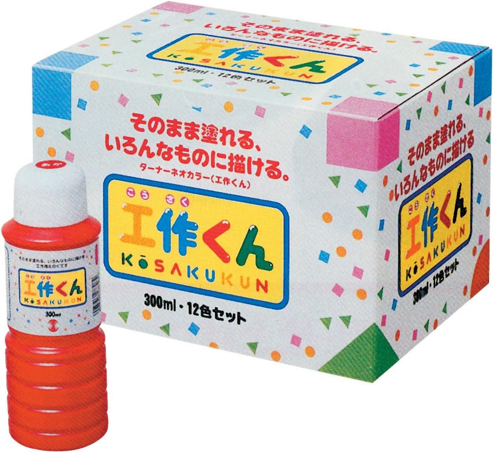 Amazon.com: 12 color set 300ML Turner work-kun (japan import ...