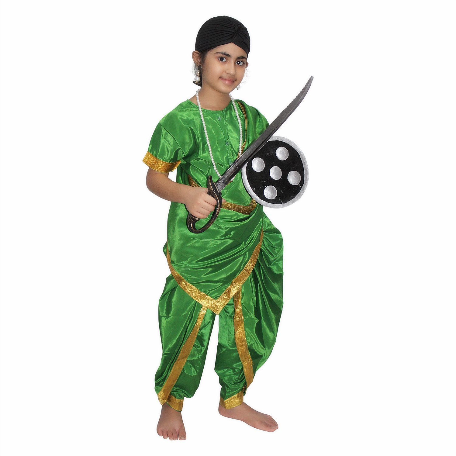 Kaku Fancy Dresses National Hero/ Freedom Fighter Rani Laxmi Bai ...