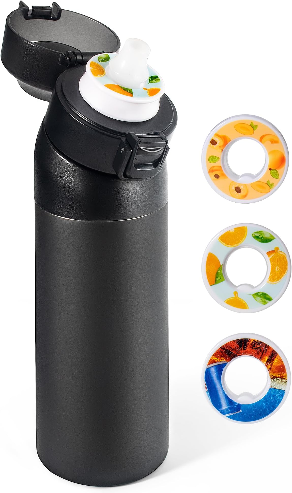 Amazon.com: Ryftide Air Water Bottle, 650ML Water Bottle with Flavor ...