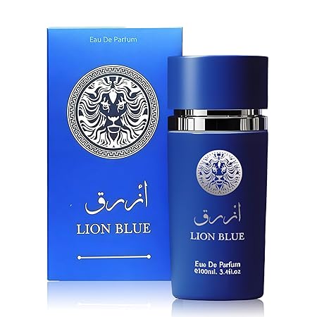 Amazon.com : AFLUXE Men’s Cologne Lion Blue Original Natural Spray Eau ...