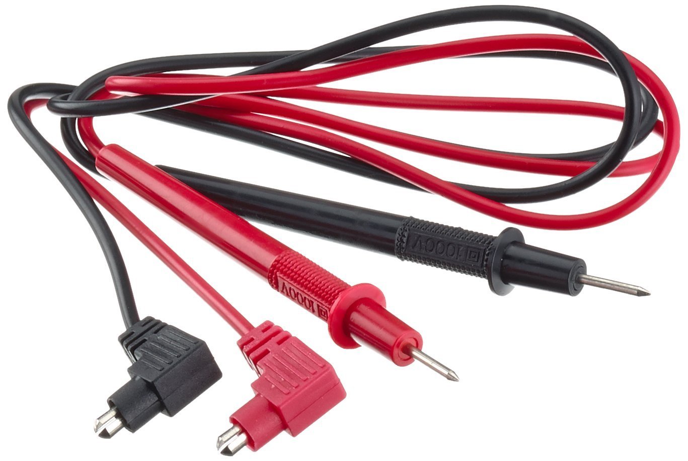 Generic 2 Pair 4mm Banana Connector 29.5" Long Multimeters Meter Probe ...