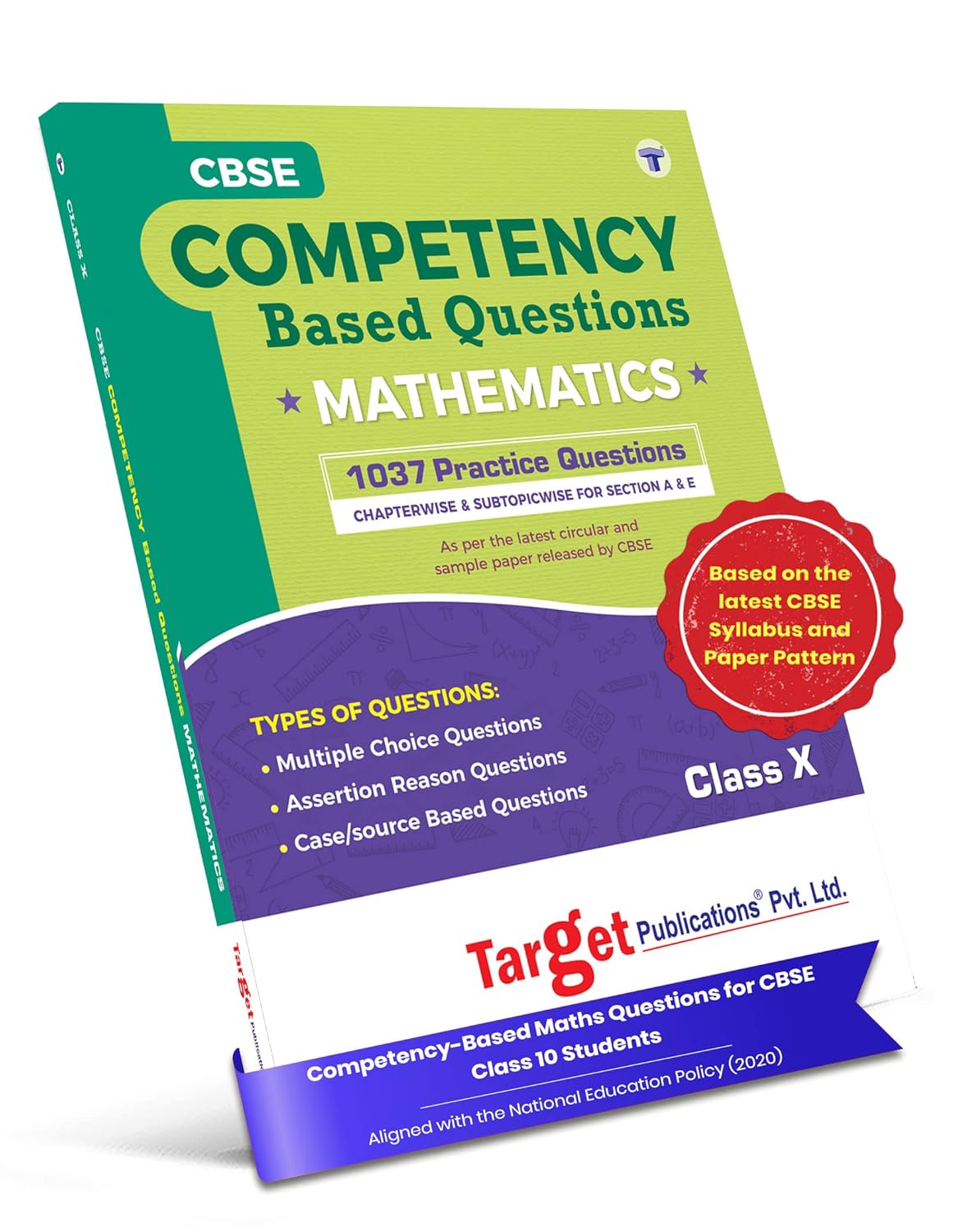CBSE Class 10 Maths Competency (MCQ's, A&R, Case Based) Chapterwise ...