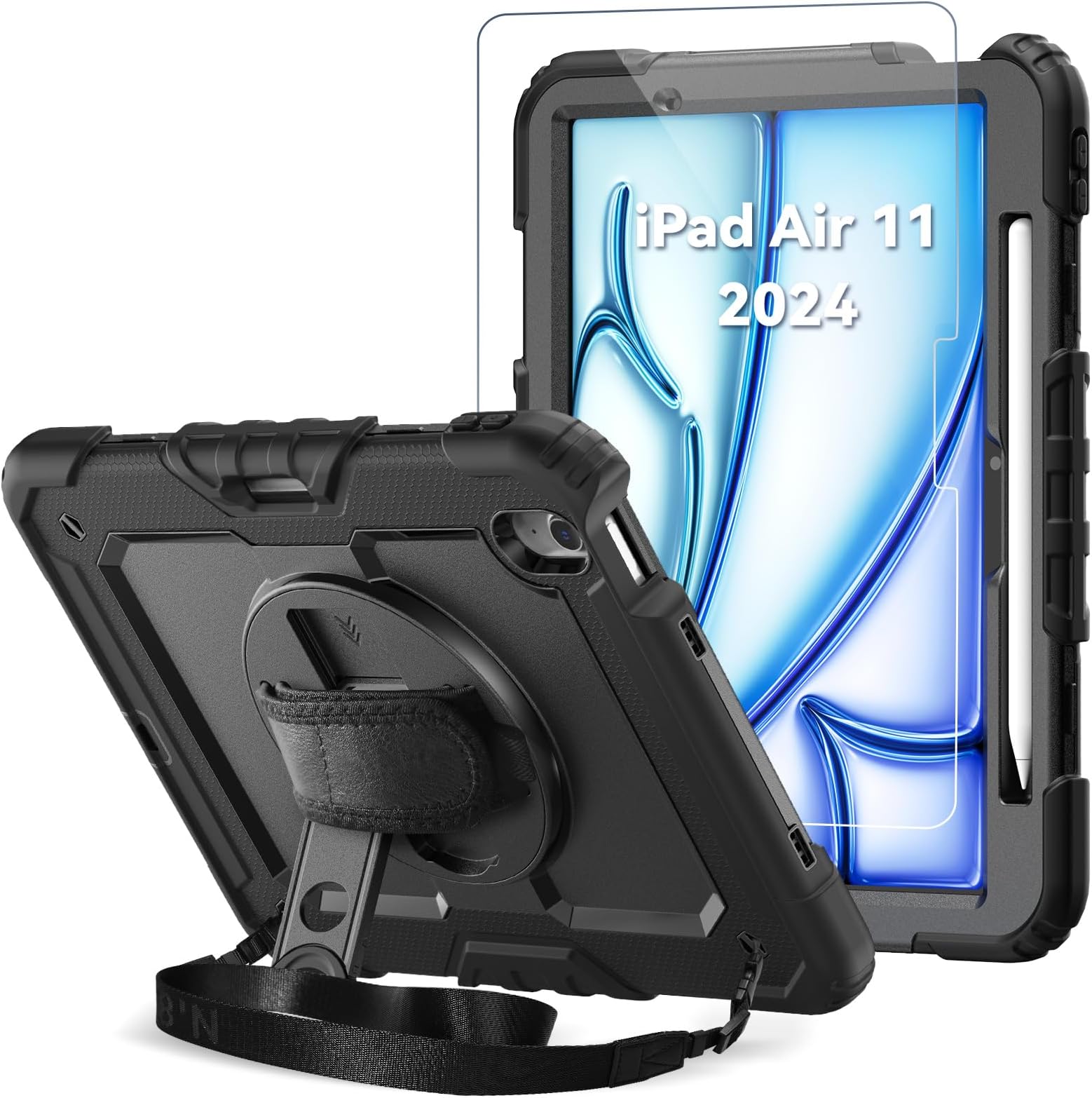 Amazon.com: Timecity Case for iPad Air 11 Inch M2 2024 6th Generation ...