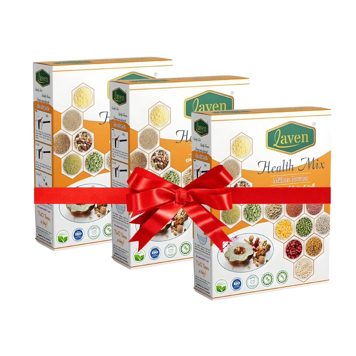 Laven Health Mix Millets - Multigrain Powder, 100% natural over 23 ...