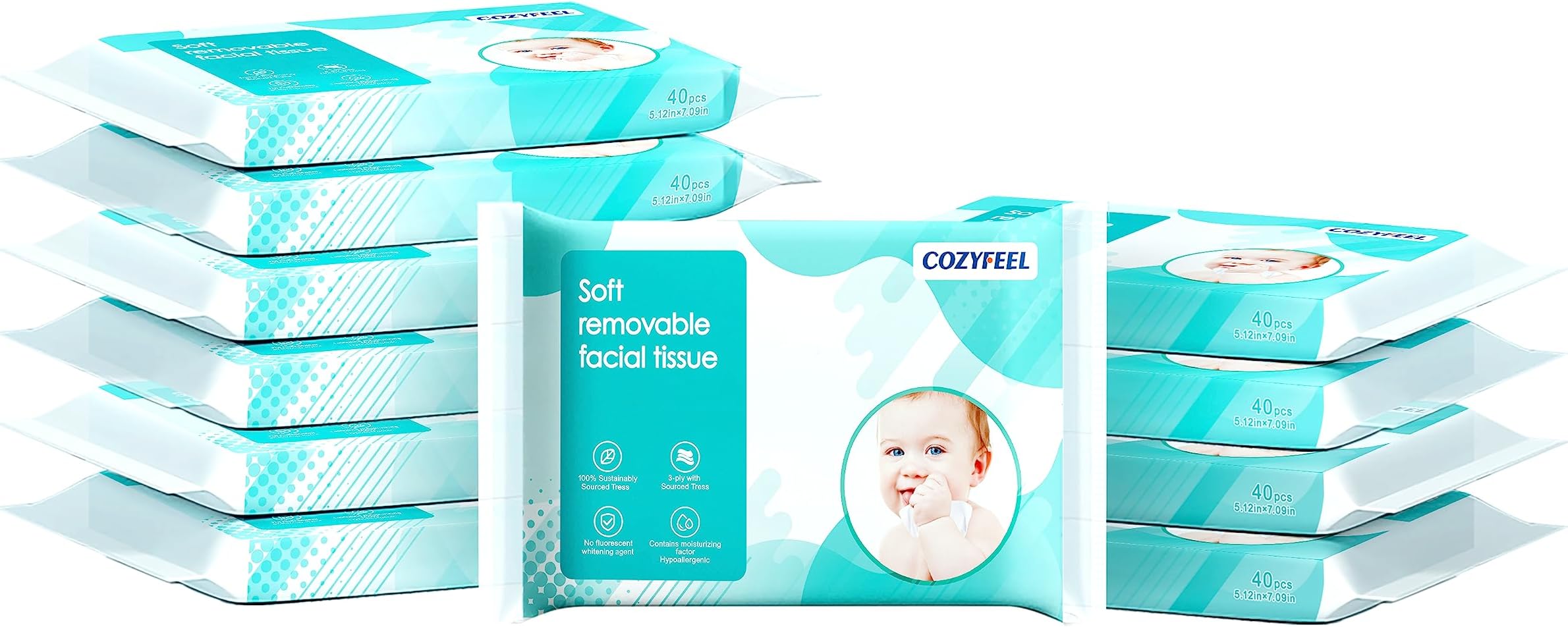 Amazon.com: Puffs Plus Lotion Travel-Size Pocket Facial Tissues 10 ...