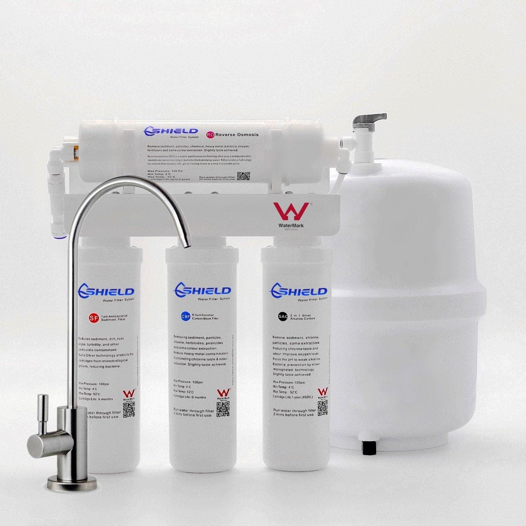 Home Master TMAFC-ERP Artesian Full Contact Reverse Osmosis System, 7 ...