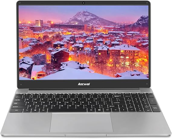Aocwei PC Portatile 15.6" 128 GB SSD Supporta l'espansione Windows 10 ...