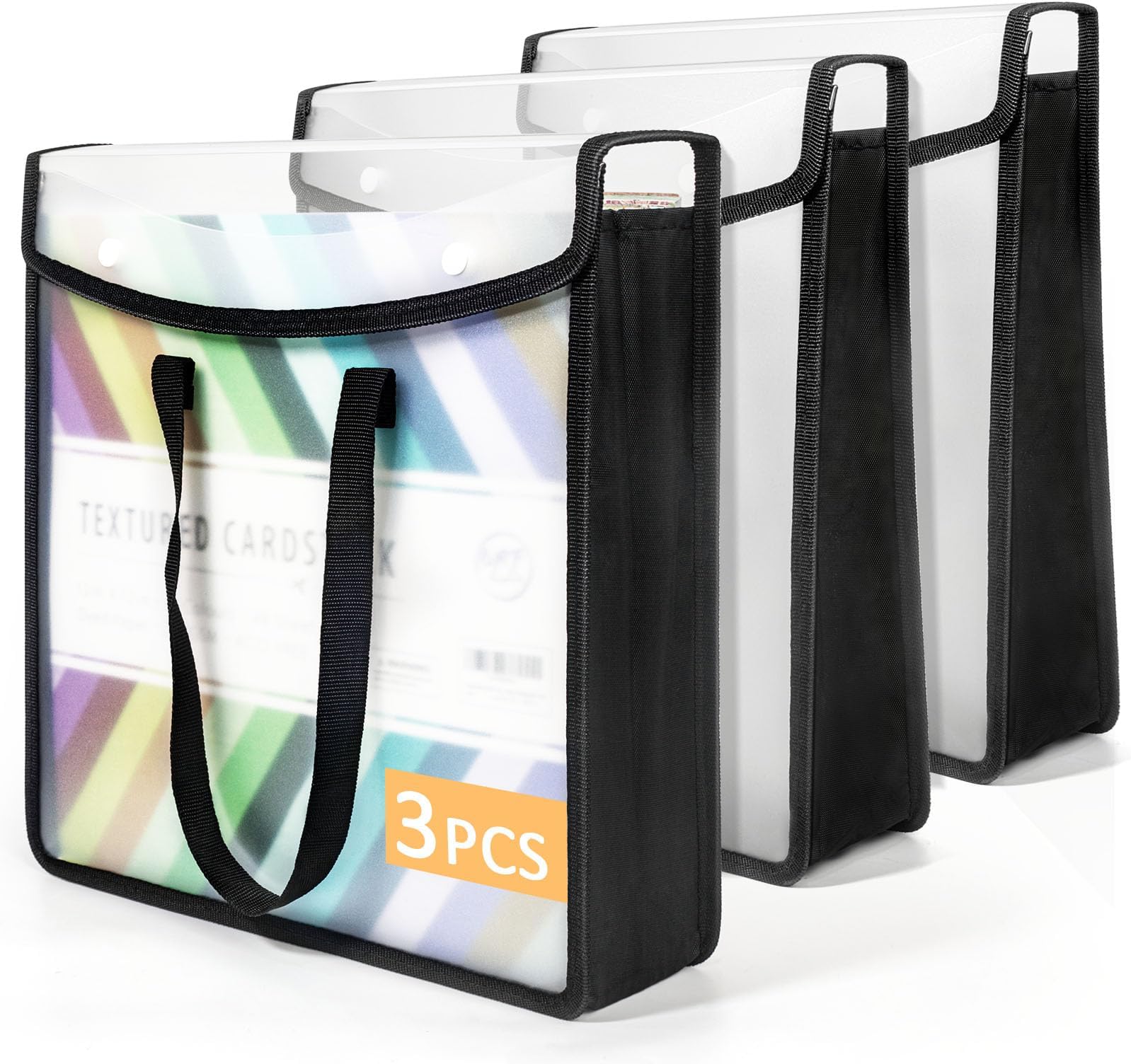 Amazon.com: BTSKY 4 Pack Scrapbook Paper Storage Box with Wheels ...