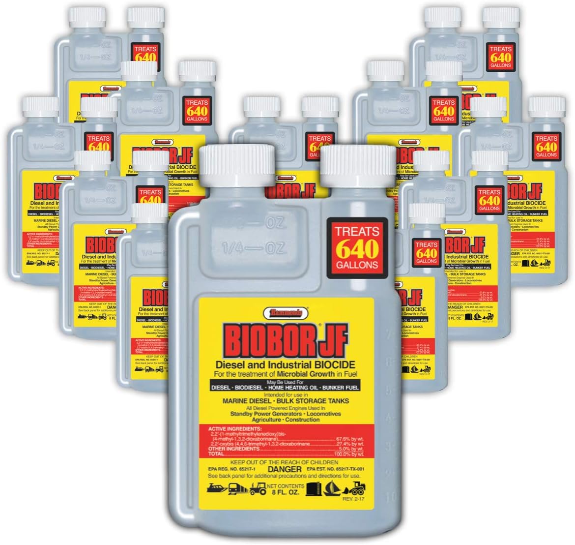 Hammonds BioborJF Diesel Fuel Additive (Pack of 12), 8-Ounce : Amazon ...