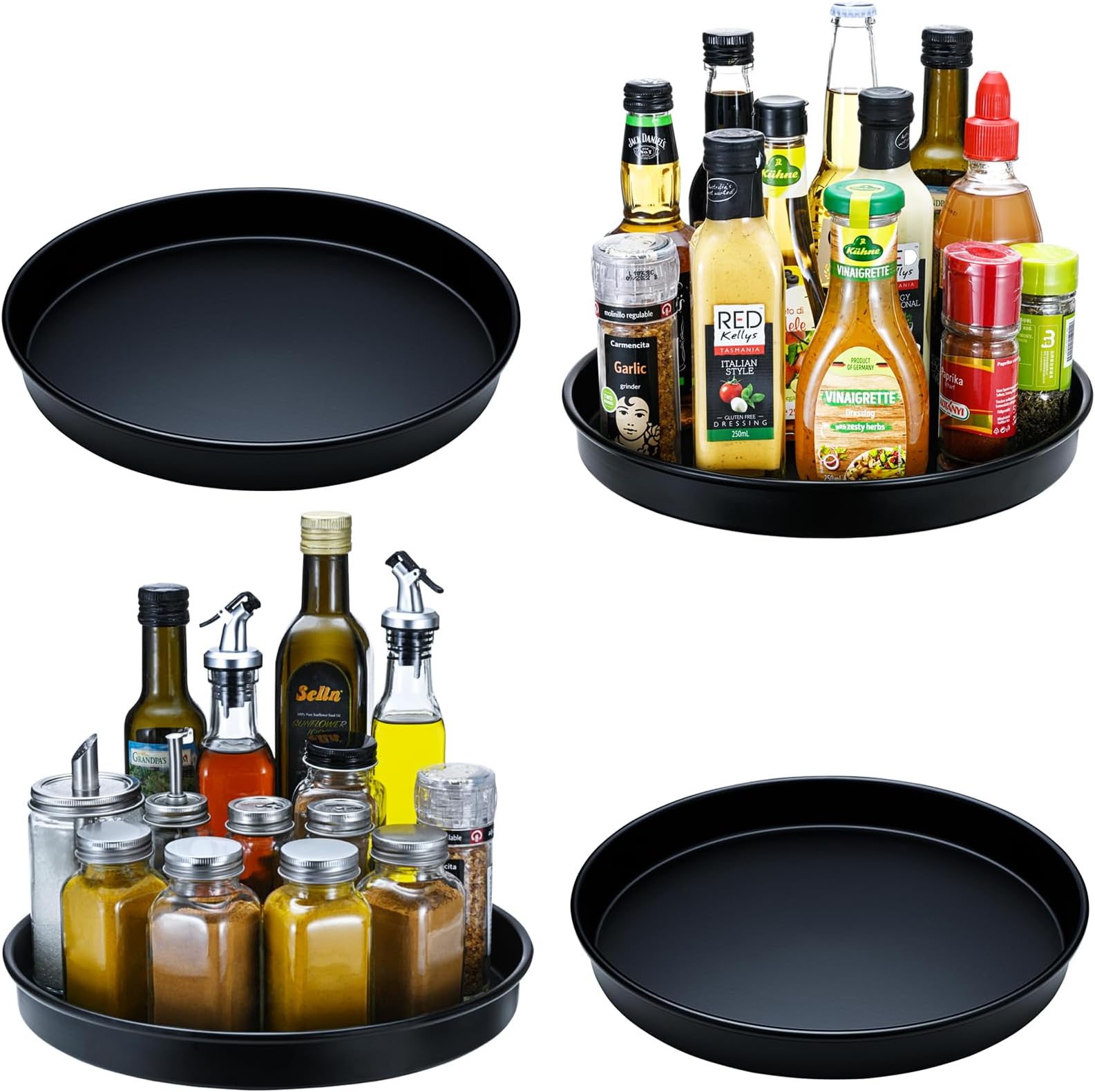 Amazon.com - SZMDLX Lazy Susan Turntable Organizer for Refrigerator, 16 ...