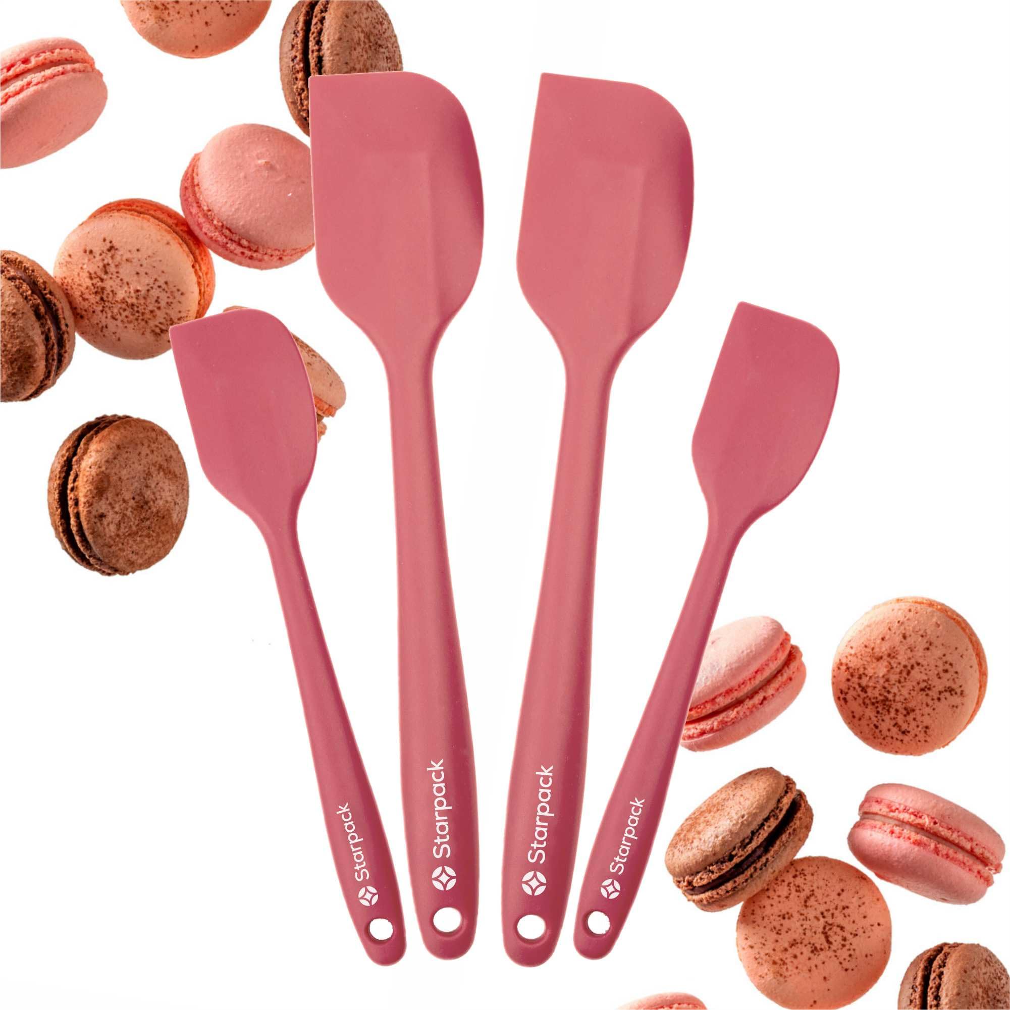 Amazon.com: StarPack 'Scrape & Stir' Silicone Spatula Set (4 Pcs ...