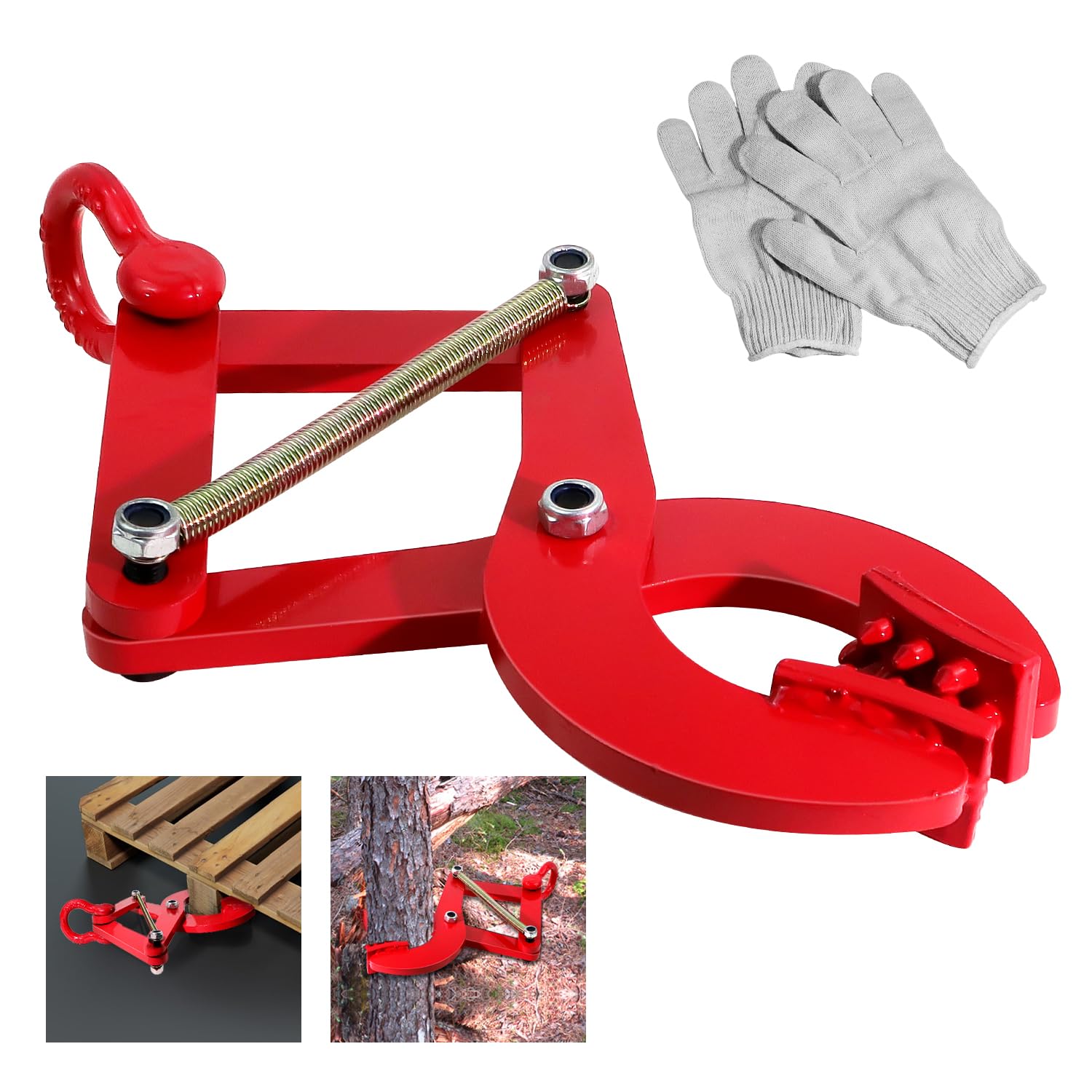 Amazon.com: LCGAOYA Pallet Puller,Tree Puller,Heavy Duty Steel Single ...