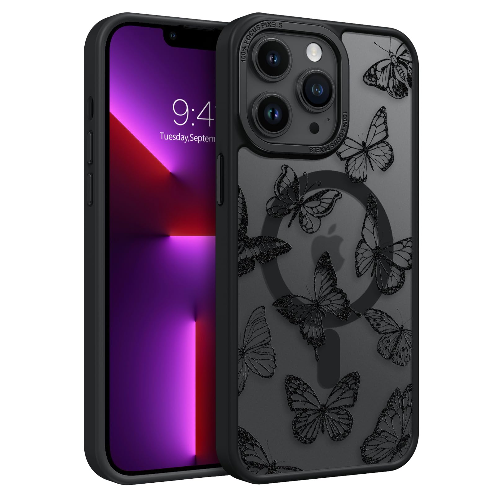 Amazon.com: BENTOBEN for Magnetic iPhone 13 Pro Case, Phone Case iPhone 13 Pro [Compatible with ...