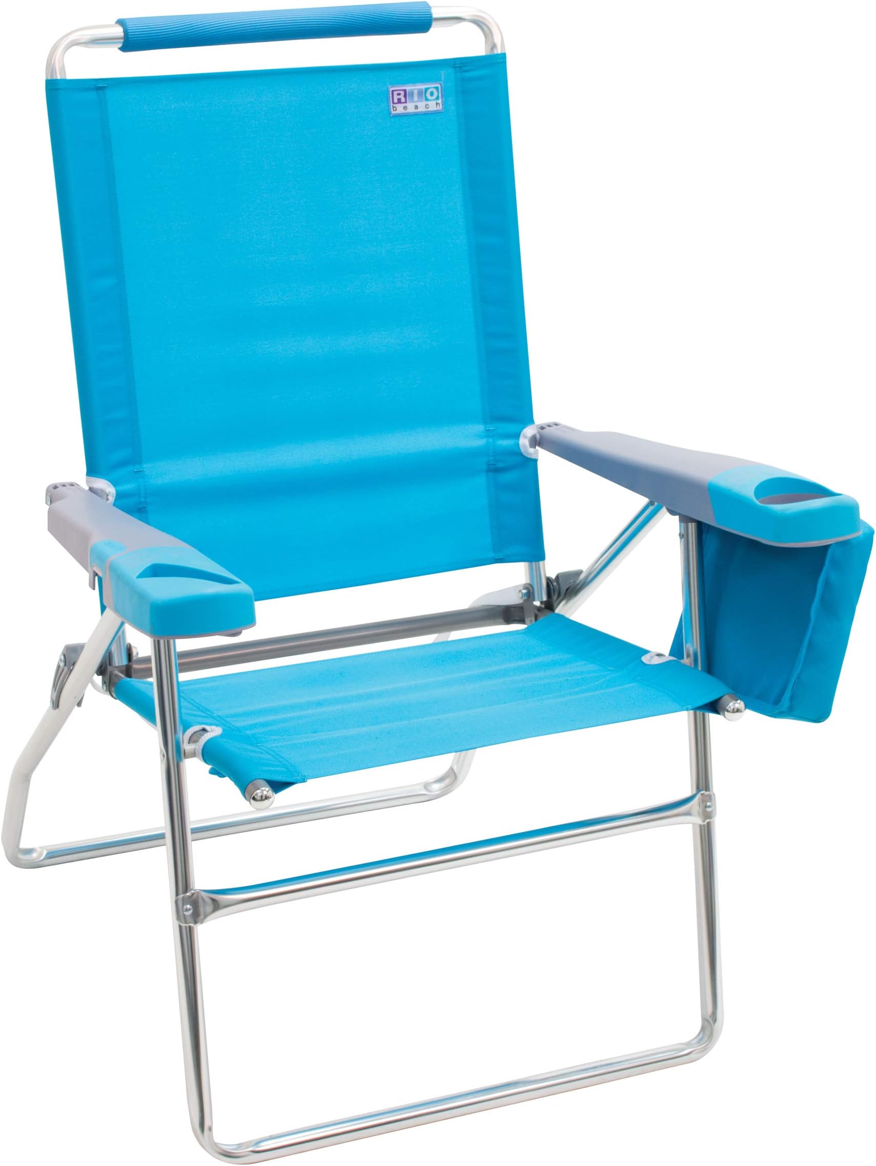Amazon.com : Rio Gear 15.5" Seat Height Compact Traveler Folding Chair ...