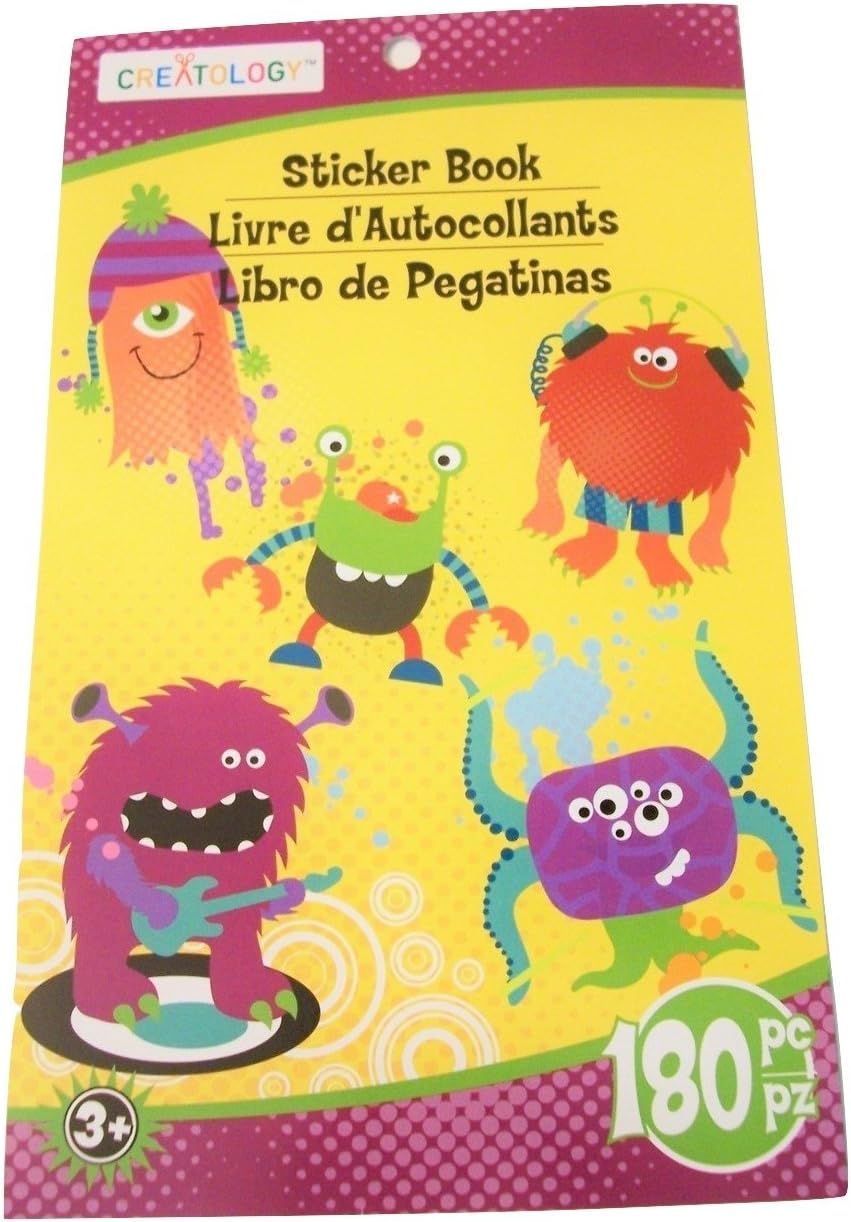 Amazon.com: Creatology Sticker Book ~ Halloween Edition (Monster Mash ...
