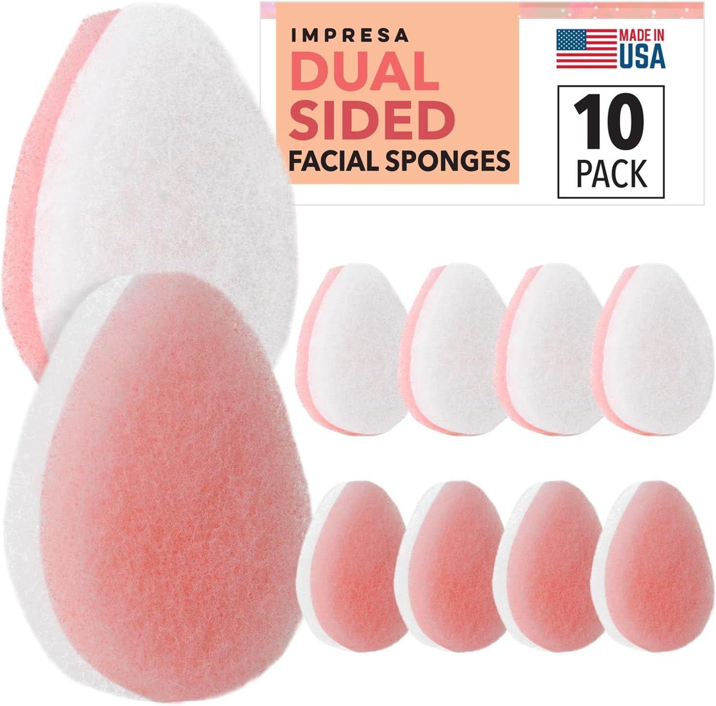 Amazon.com : Buf-Puf Gentle Facial Sponge â€“ Face Scrubber for Dry ...